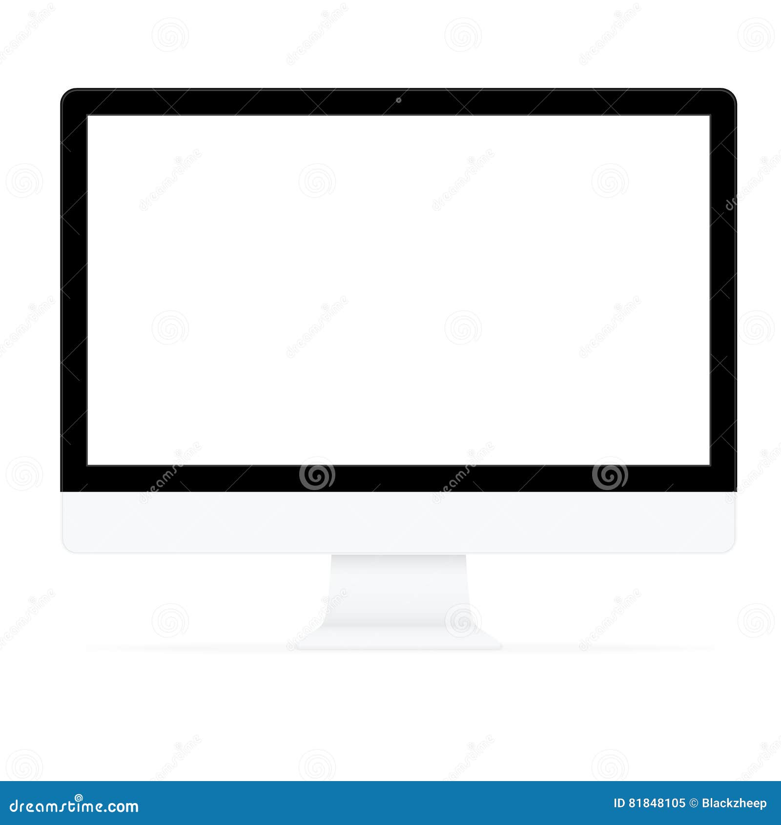 Flat Imac Vector