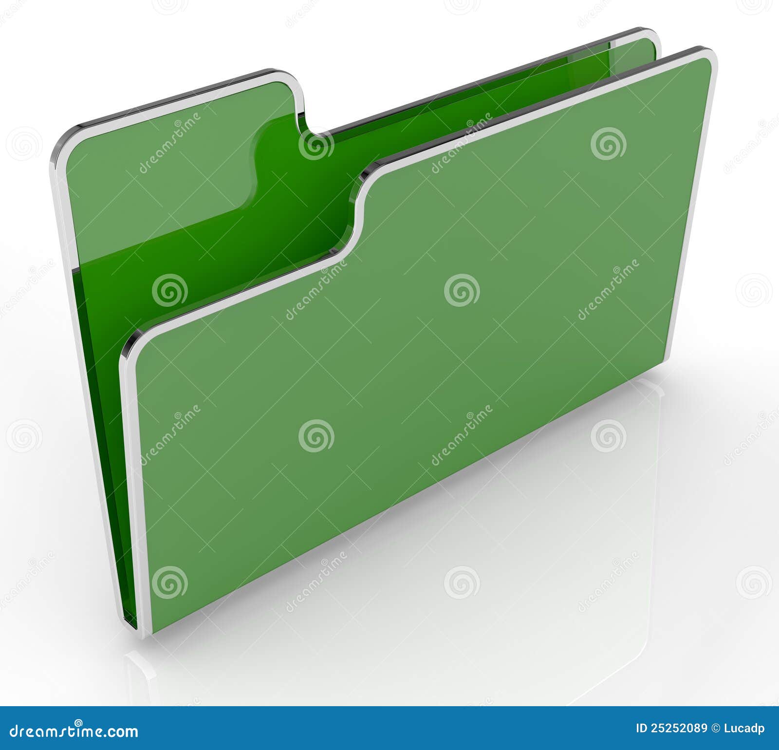 Computer folder stock illustration. Illustration of design - 25252089