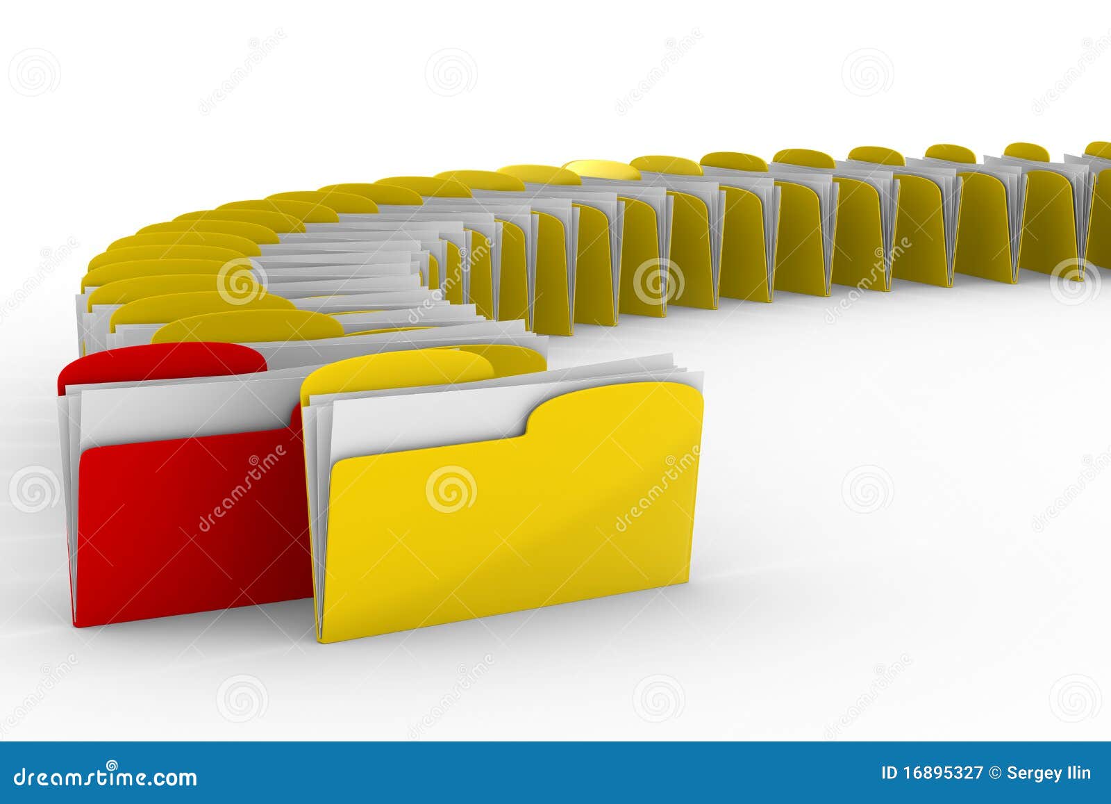 Computer Folder Icon With Colorful Pie Chart Royalty-Free Stock Photo ...