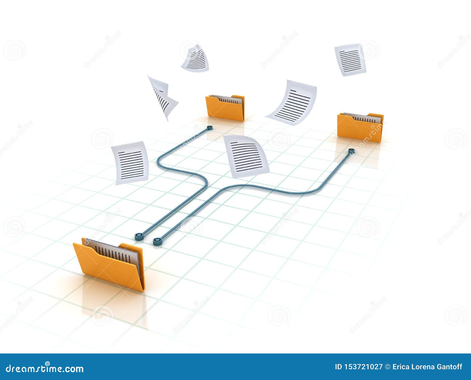 Computer Folders stock illustration. Illustration of backup - 153721027