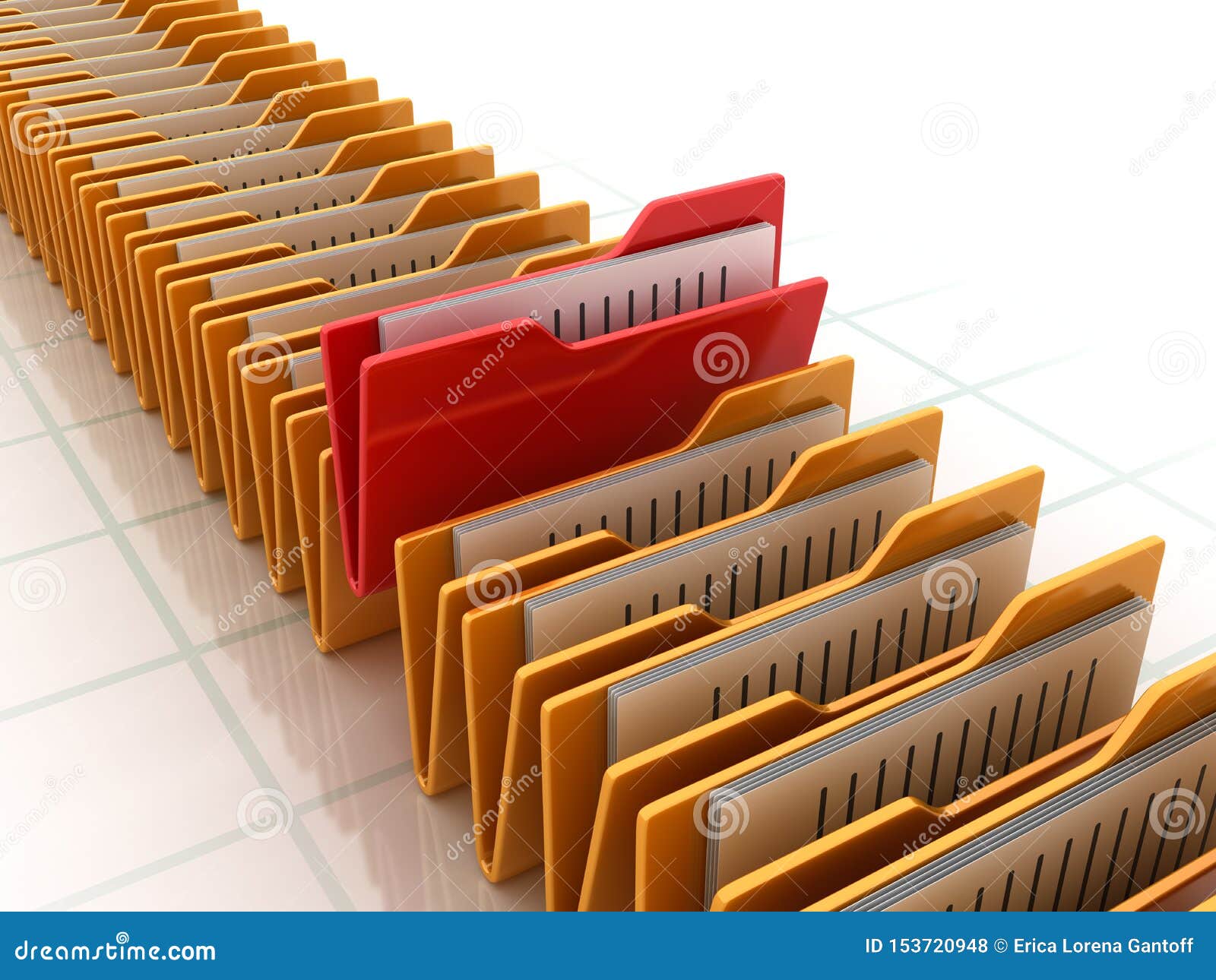 Computer Folders stock illustration. Illustration of storage - 153720948