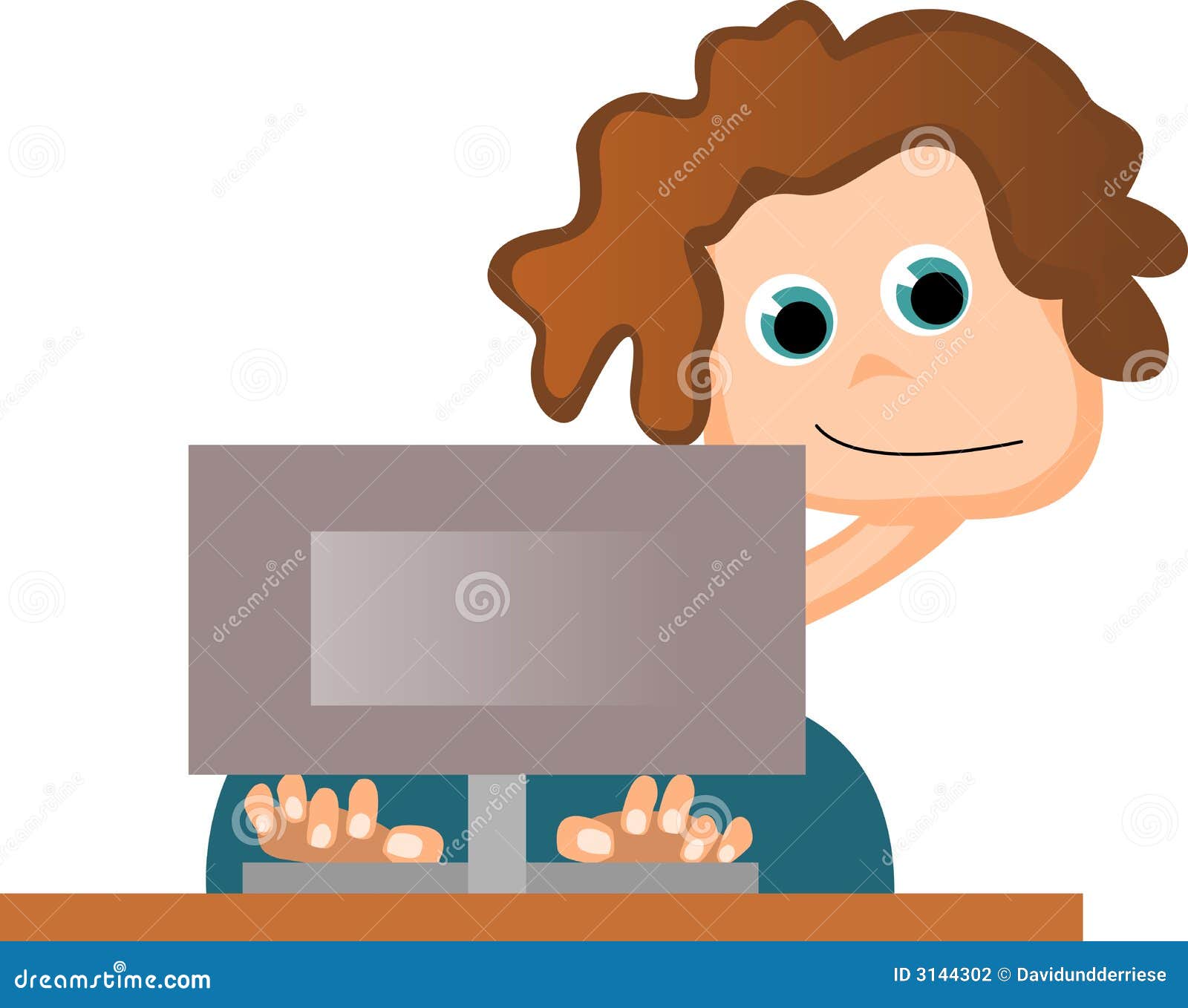 Computer freak stock vector. Illustration of designer - 3144302