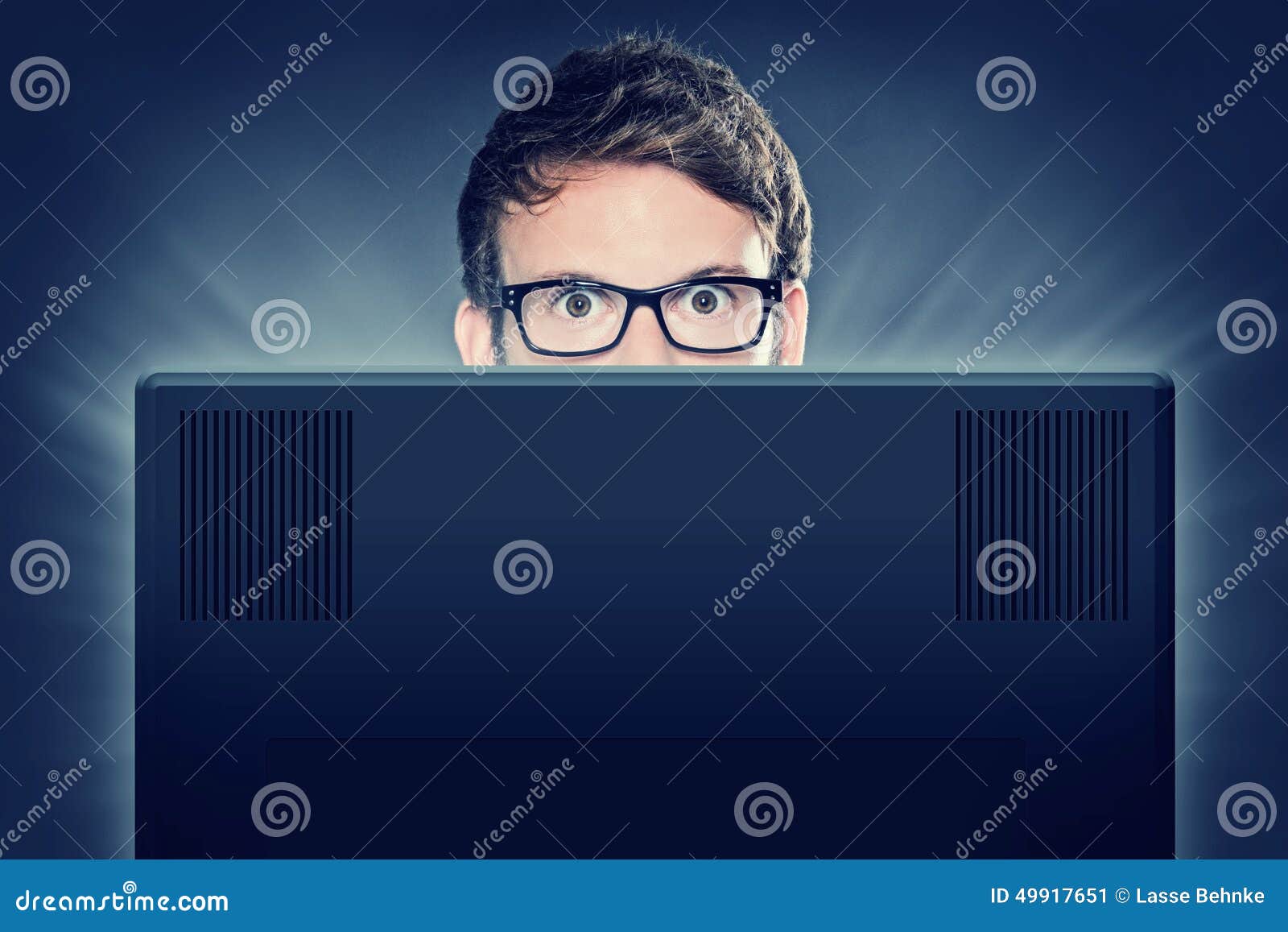 Computer Freak stock image. Image of illegal, nerd, freak - 49917651