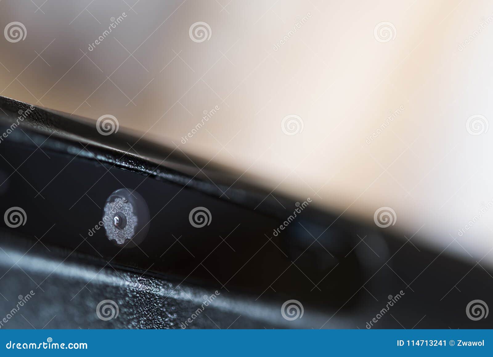 Computer front camera lens stock image. Image of meeting - 114713241