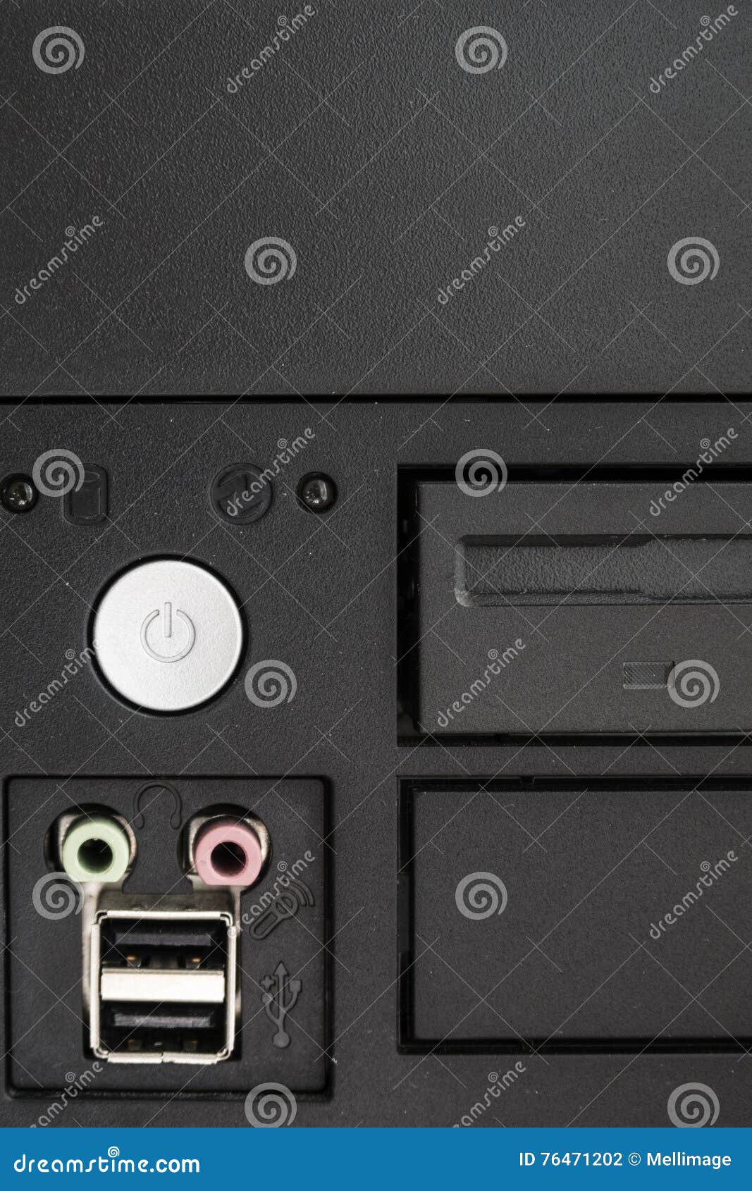 Computer stock photo. Image of port, office, front, drive - 76471202