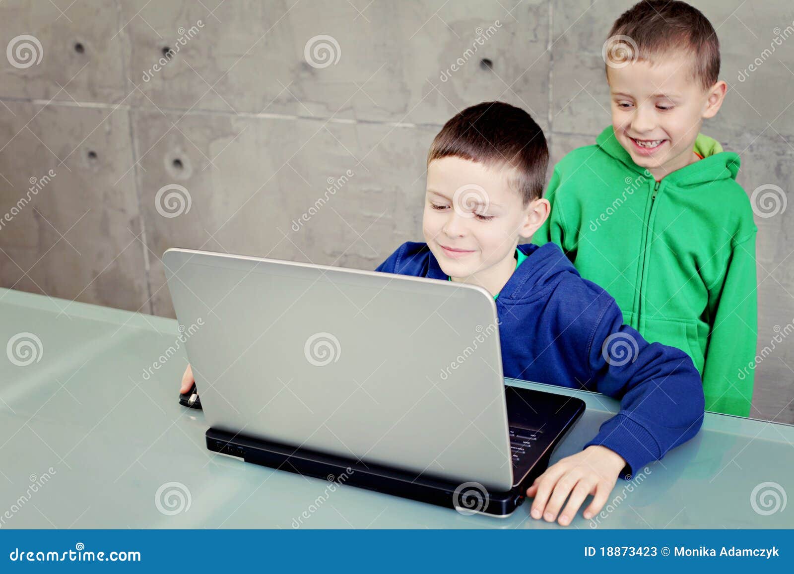 Computer fun stock image. Image of technology, offspring - 18873423