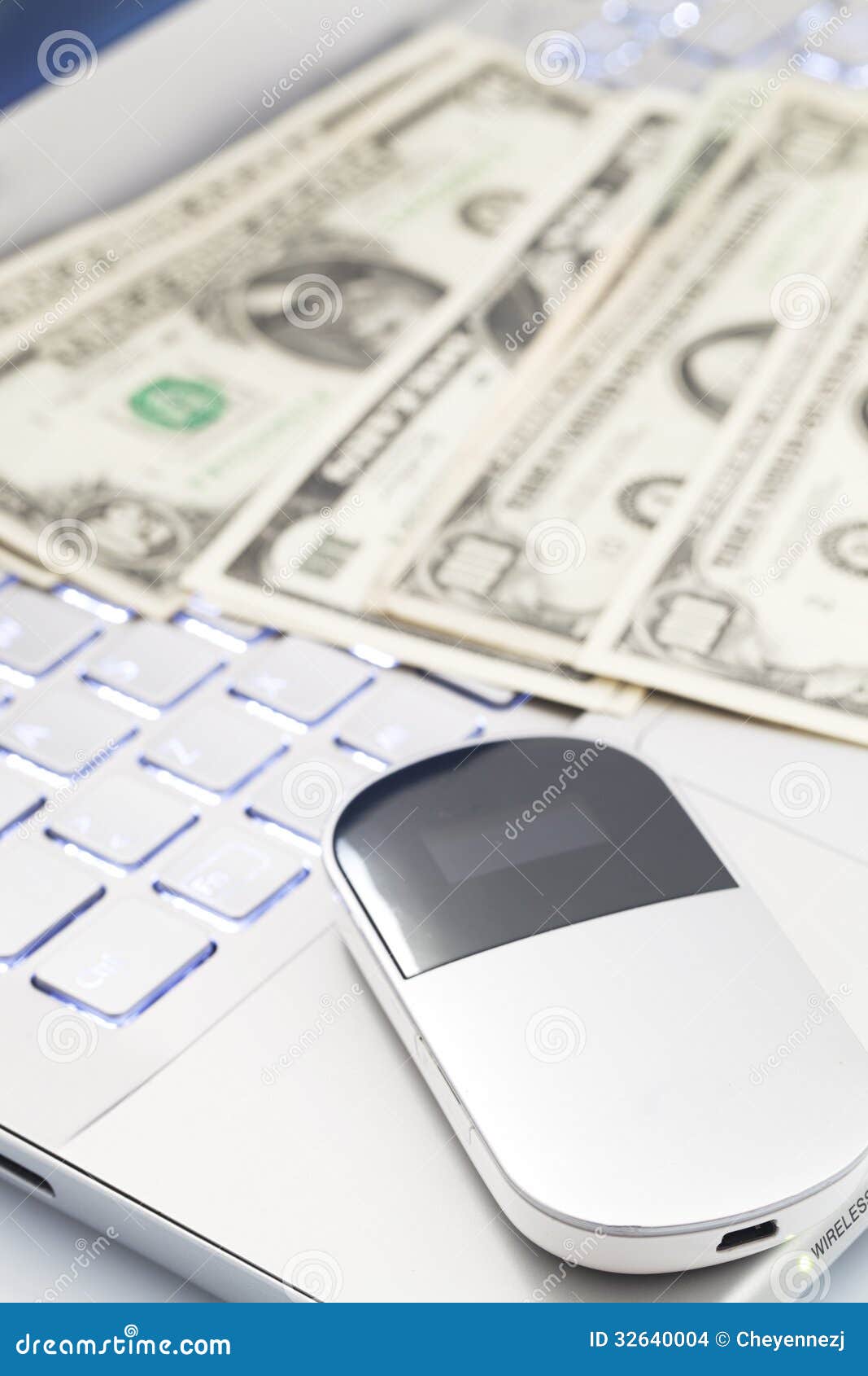 Computer with 4G Modem Wireless Stock Photo - Image of store, connect ...