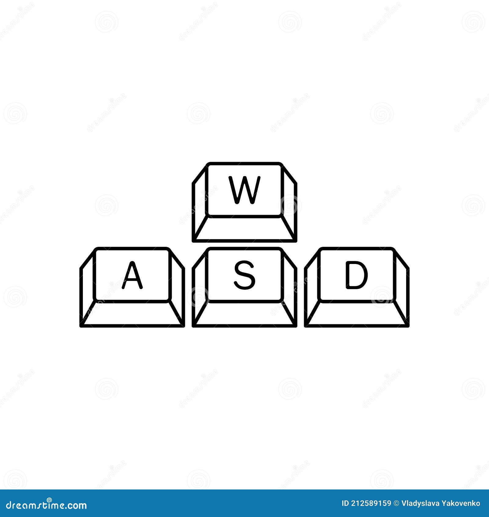 Computer Gamer Keyboard, WASD Keys. WASD Keys, Game Control Keyboard ... Computer Gamer Keyboard, WASD Keys. WASD Keys, Game Control Keyboard ...