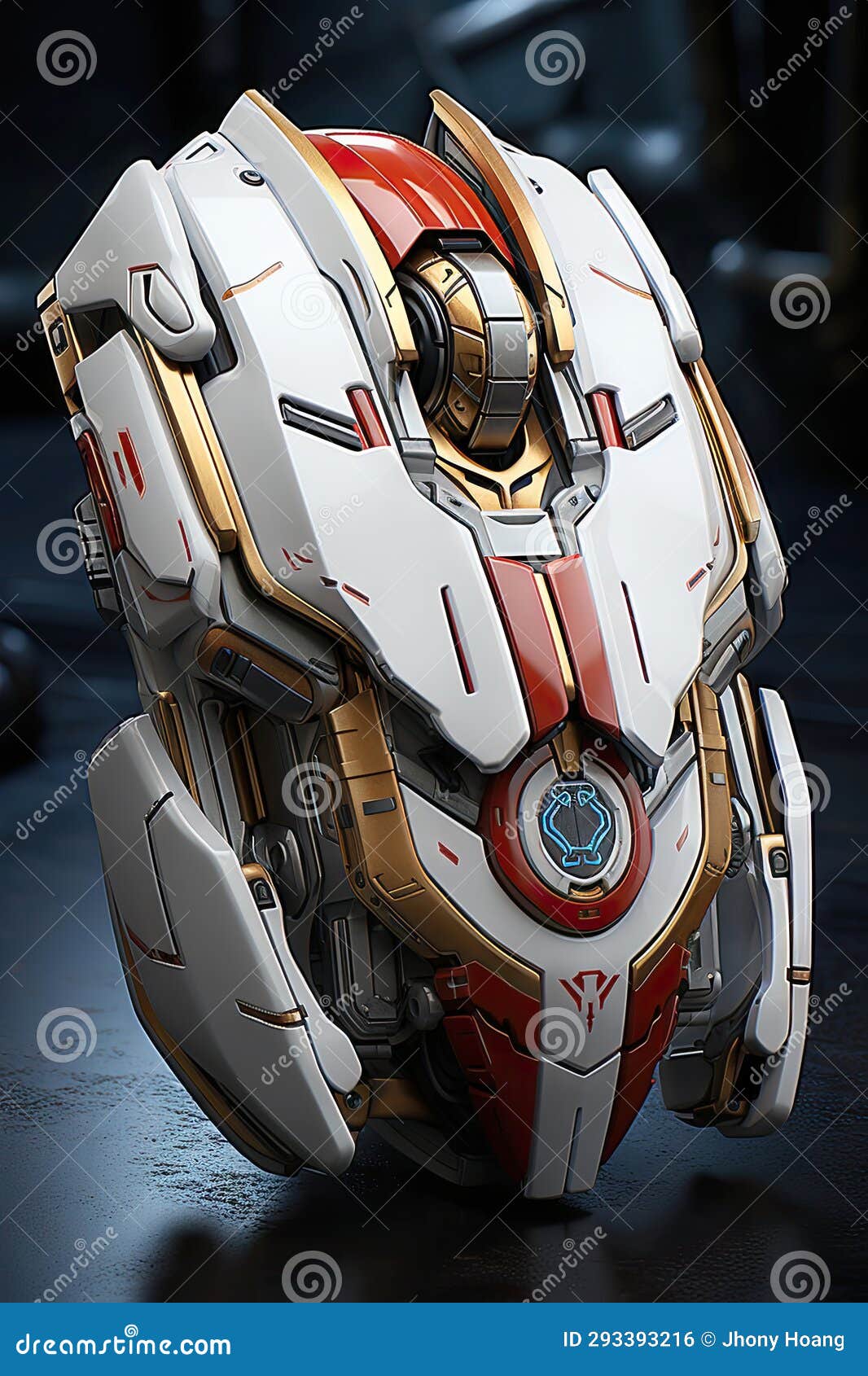 Computer Gaming Mouse Future Technology Stock Illustration ...