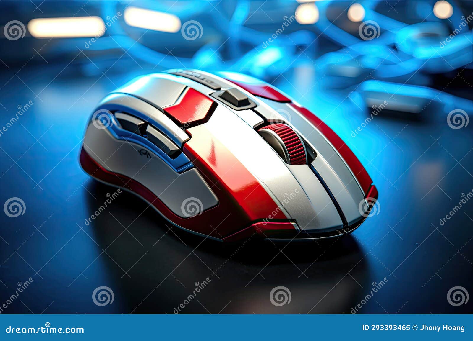 Computer Gaming Mouse Future Technology Stock Image - Image of future ...