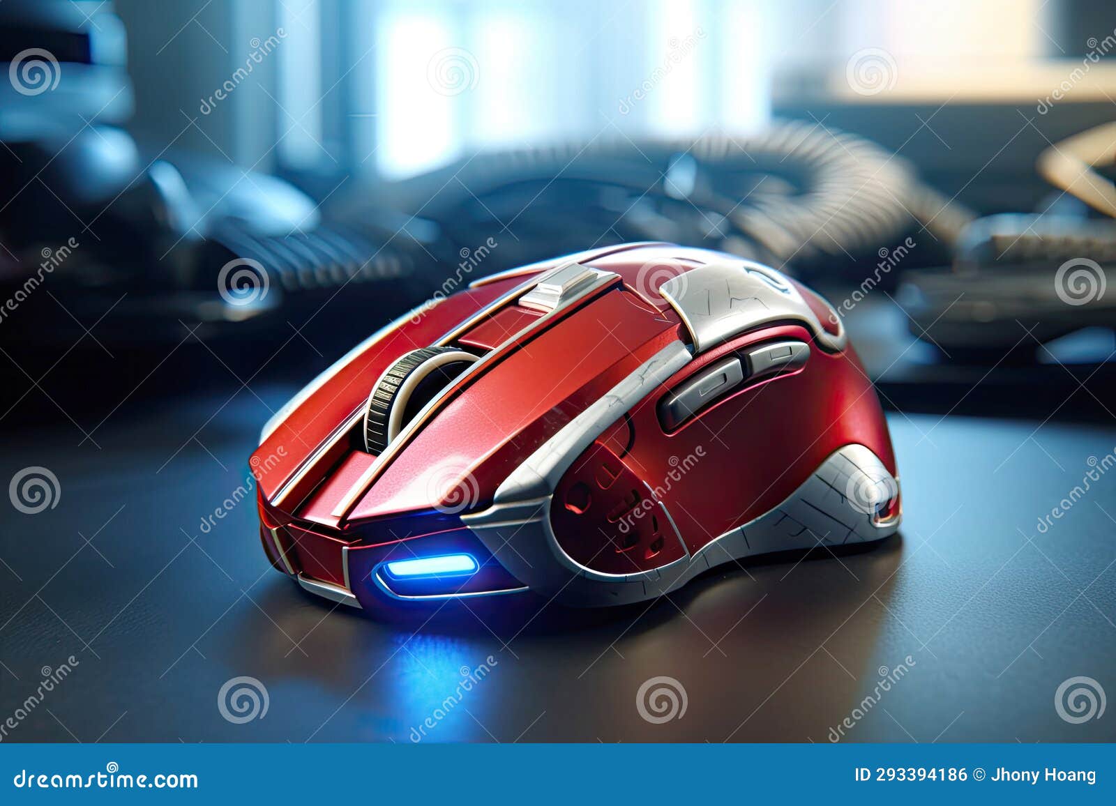 Computer Gaming Mouse Future Technology Stock Photo - Image of ...