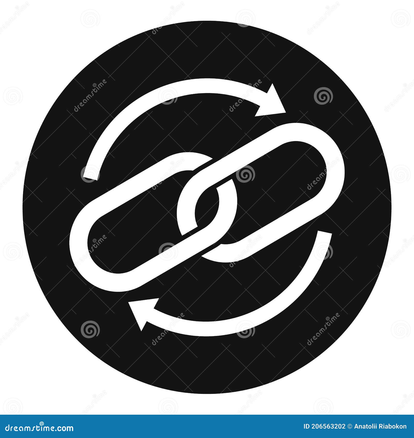 Computer Gear System Icon, Simple Style Stock Illustration ...