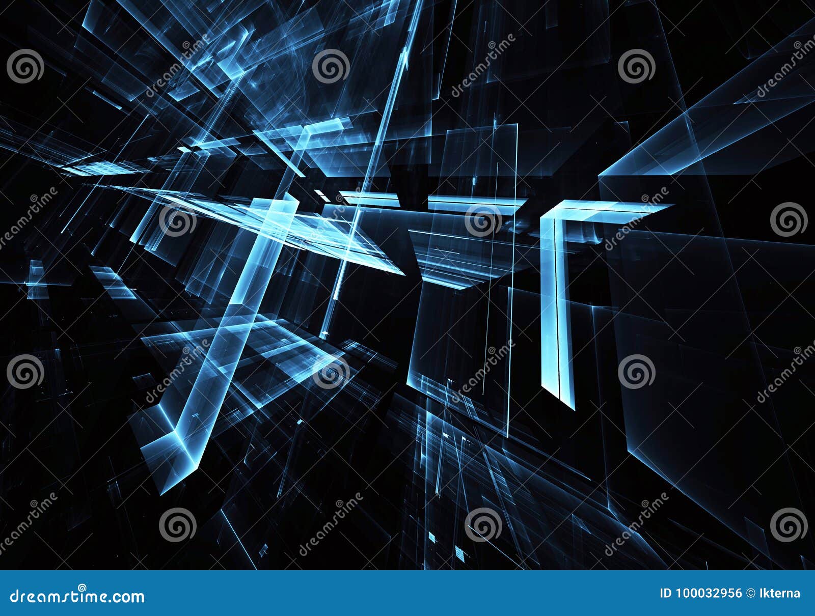 Abstract Technology Illustration, Background, Stock Illustration ...