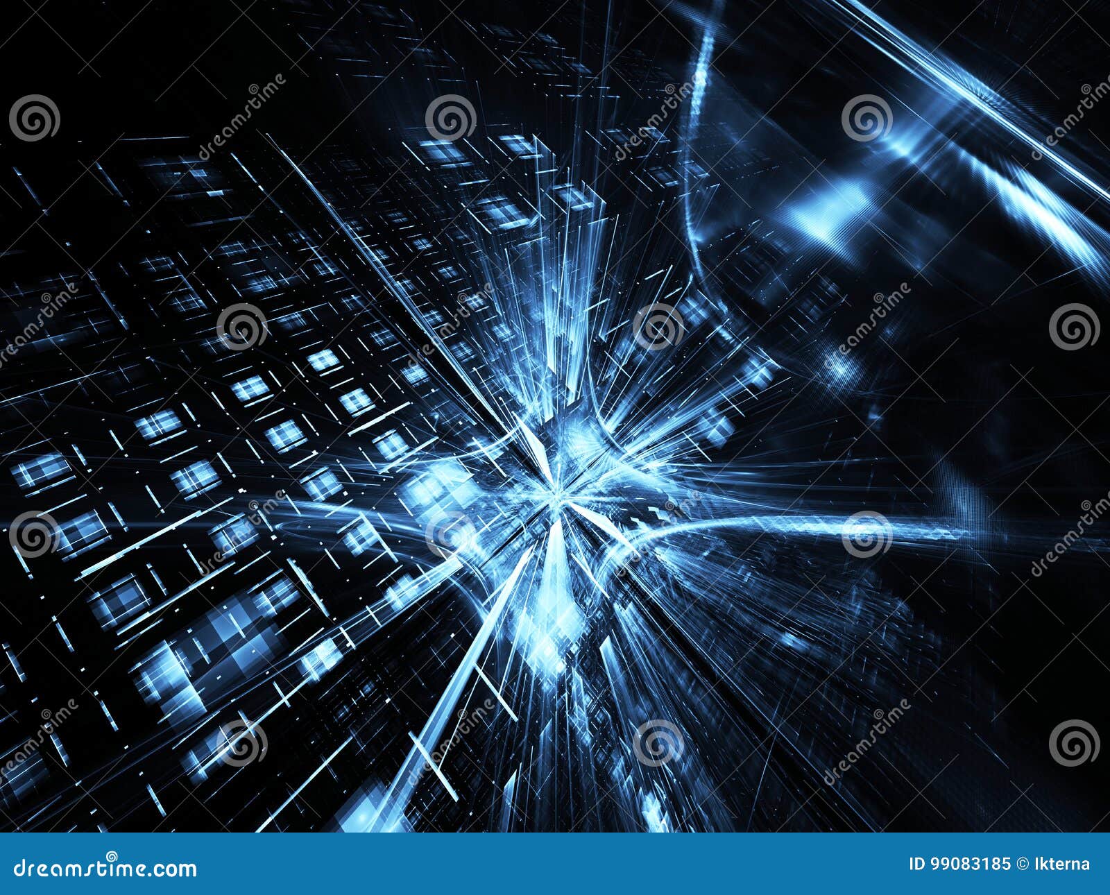 Abstract Technology Illustration, Illustration Stock Illustration ...
