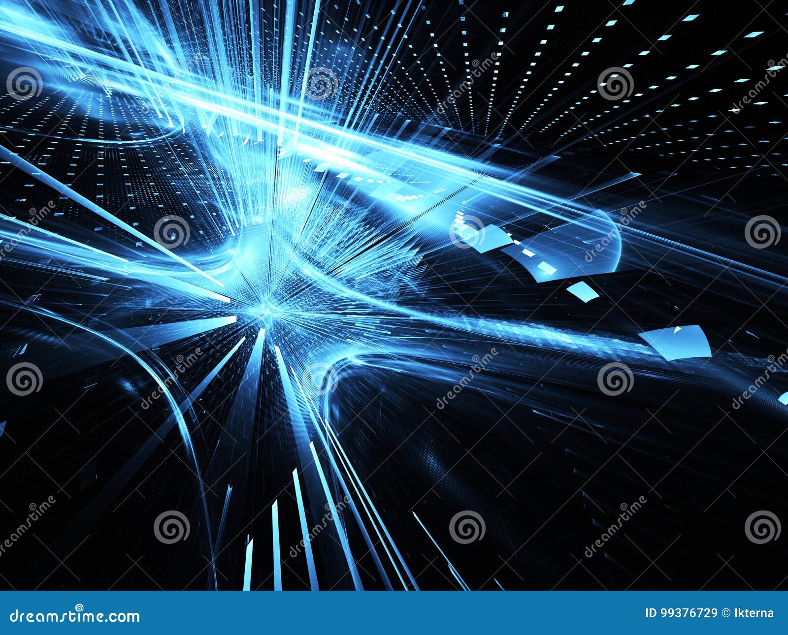 Abstract Technology Illustration, Illustration Stock Illustration ...