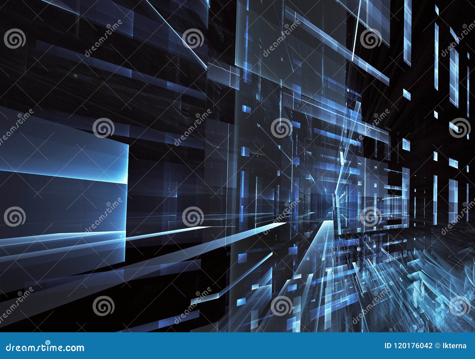 Abstract Technology Illustration Stock Illustration - Illustration of ...