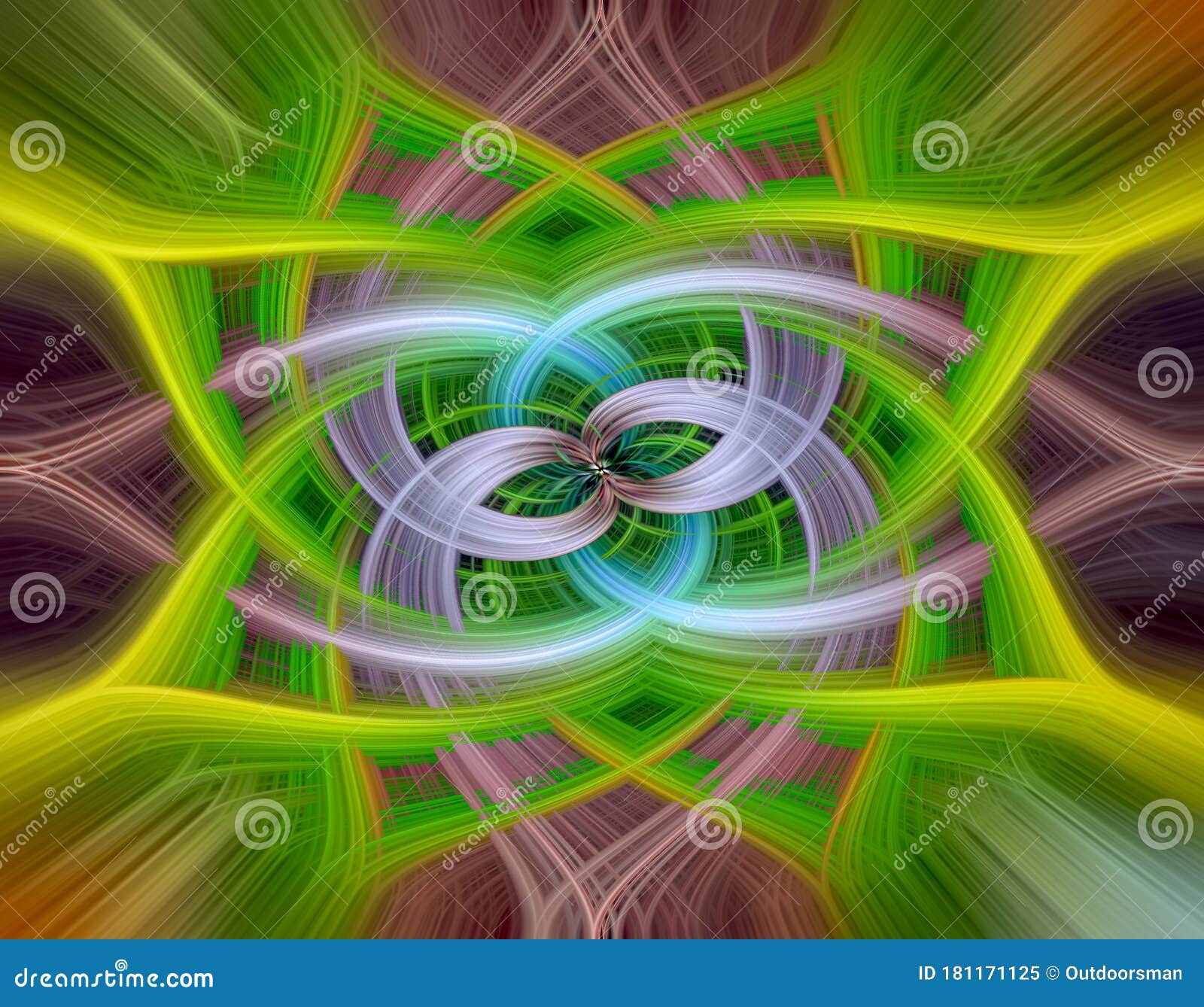 Digital abstract art stock illustration. Illustration of derivation ...