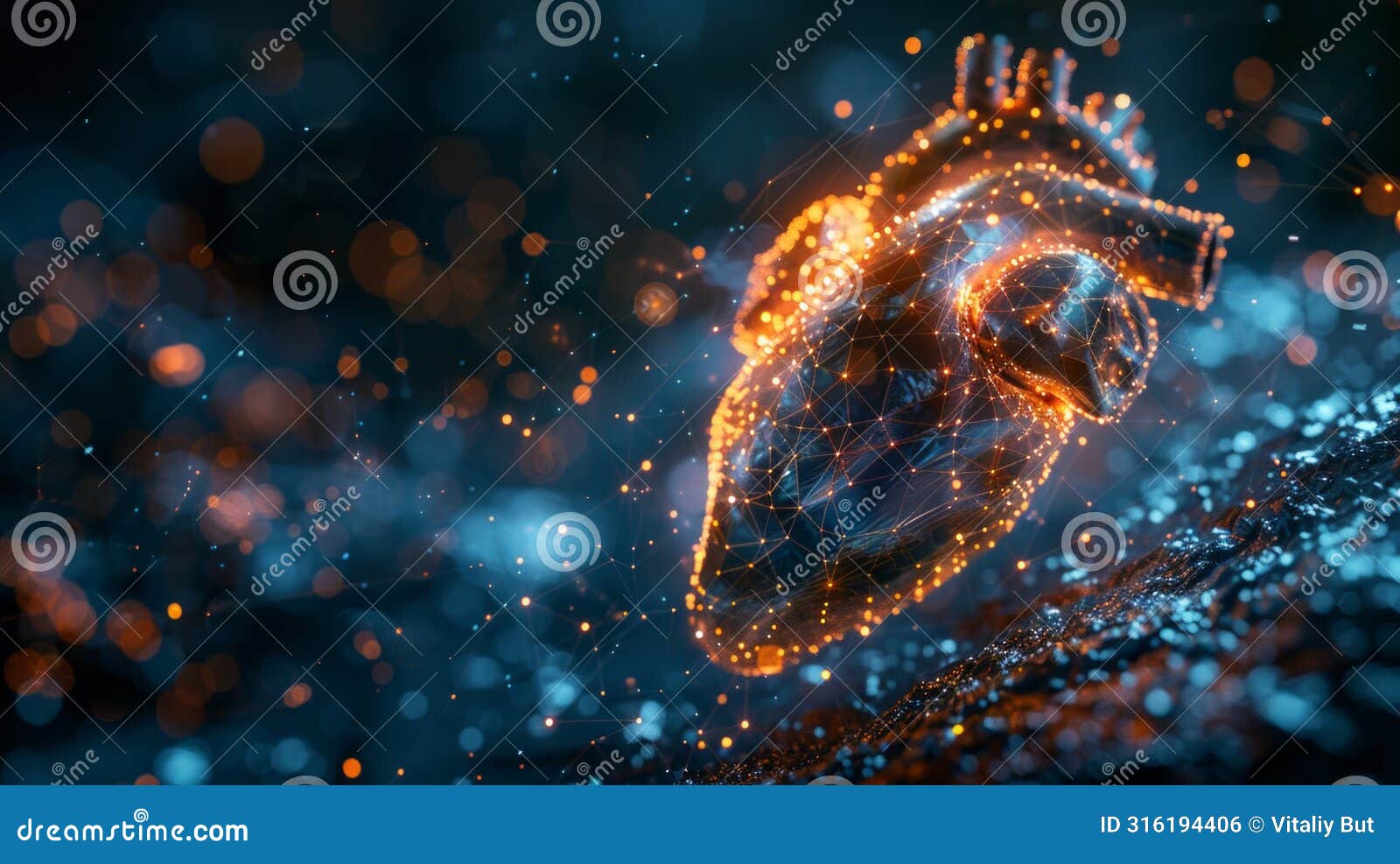 A Computer-generated Artistic Interpretation of a Human Heart ...