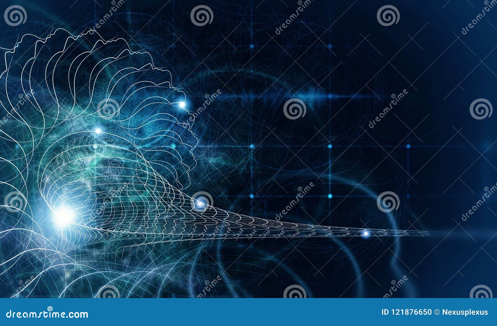 Computer Generated Background Stock Illustration - Illustration of ...