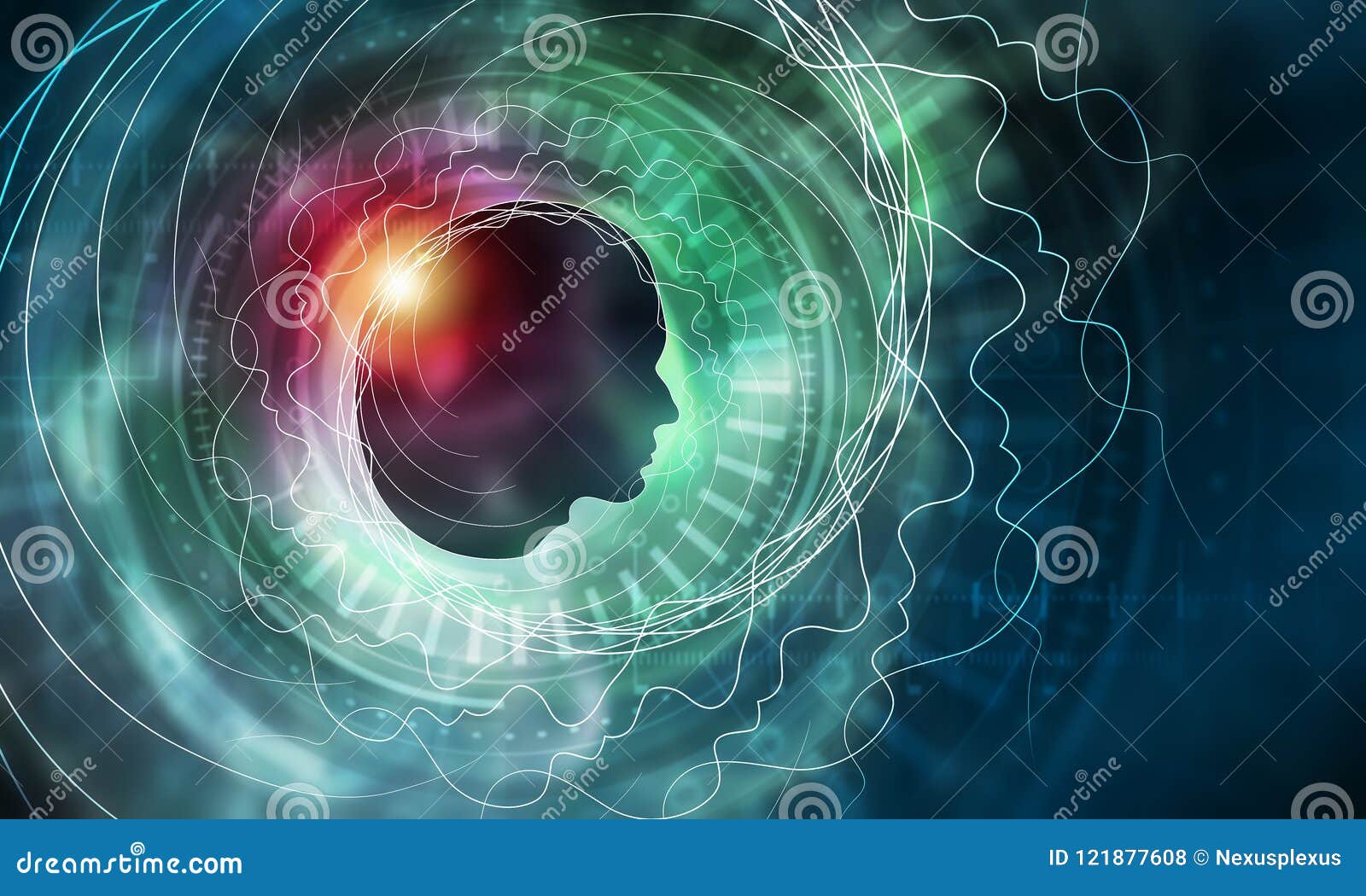 Computer Generated Background Stock Illustration - Illustration of ...