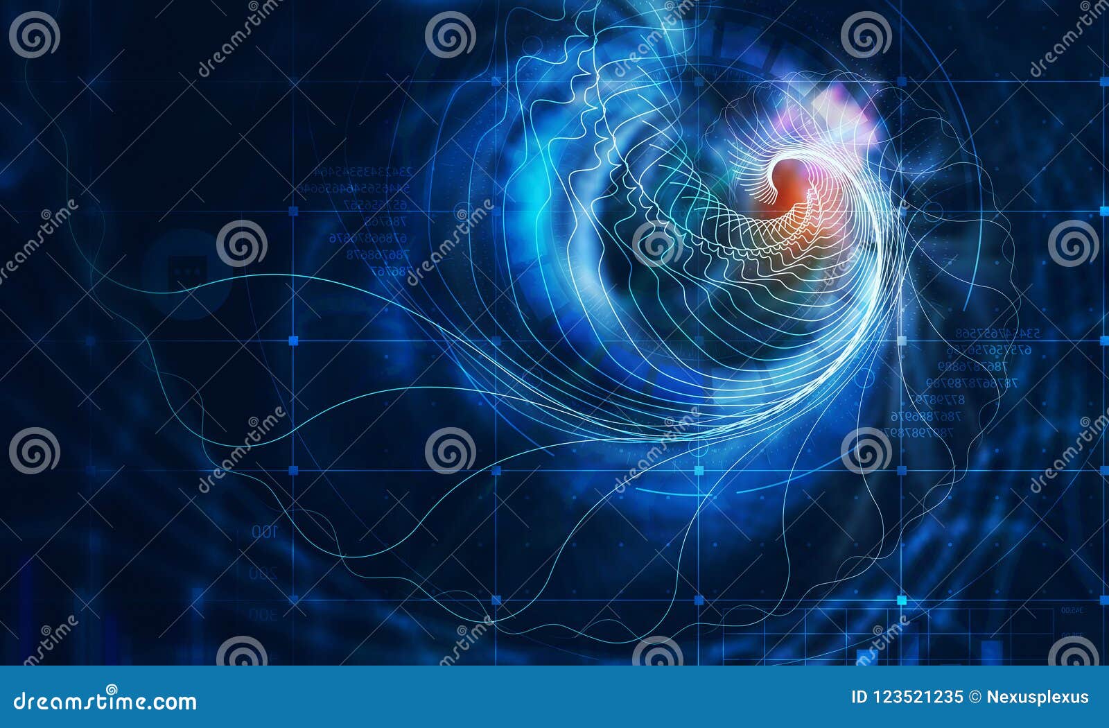 Computer Generated Background Stock Image - Image of pattern, tracery ...