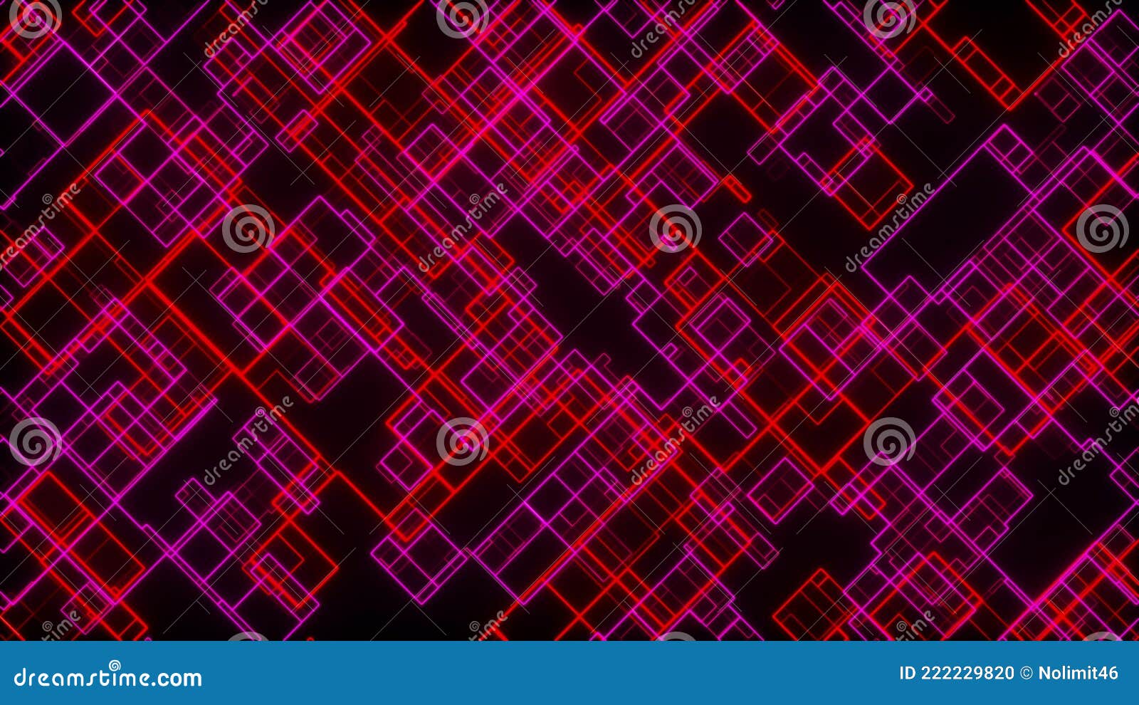 Computer Generated Cells of Different Sizes from Thin Lines. 3d ...