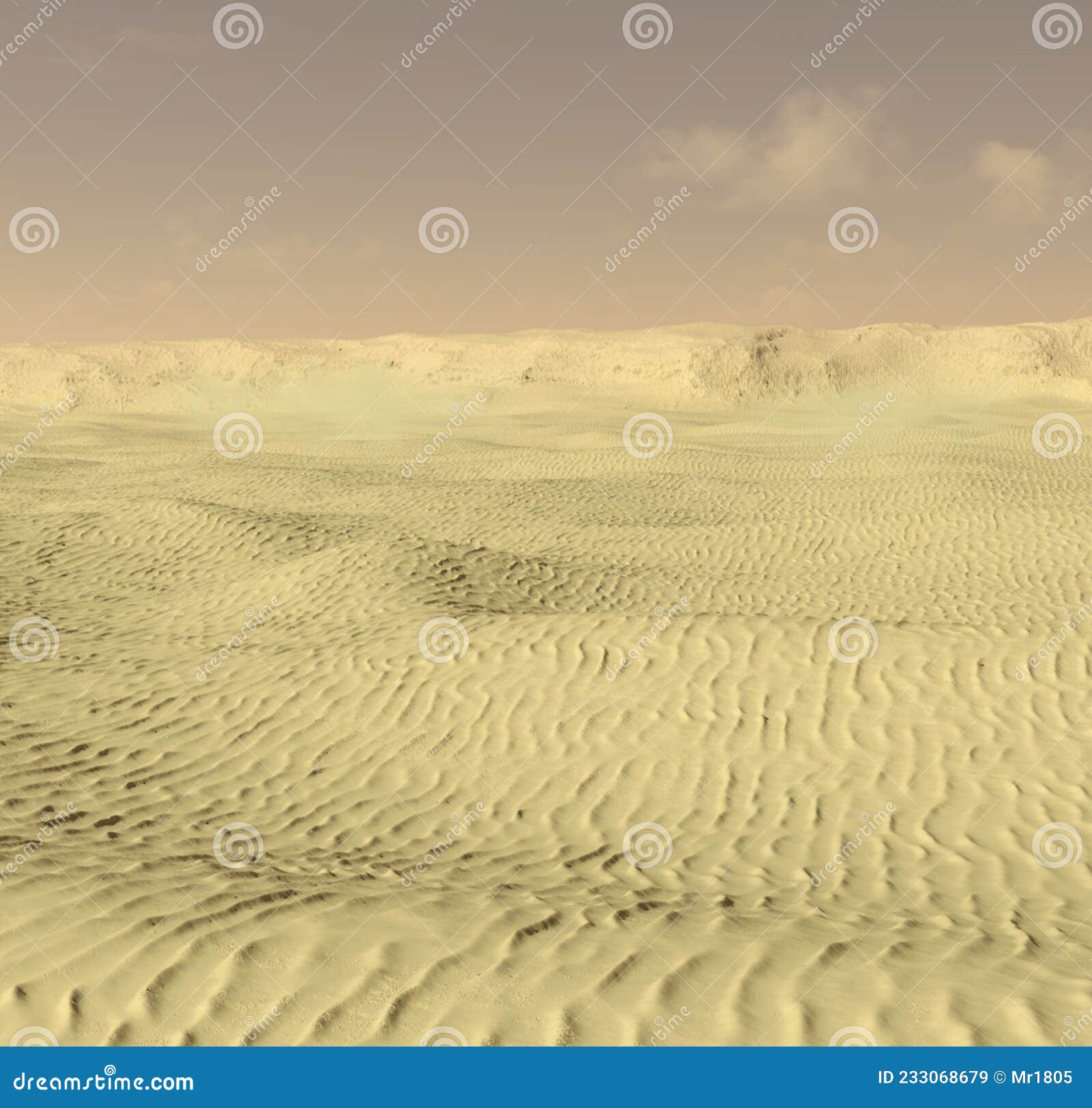 Alien desert landscape stock illustration. Illustration of outdoors ...