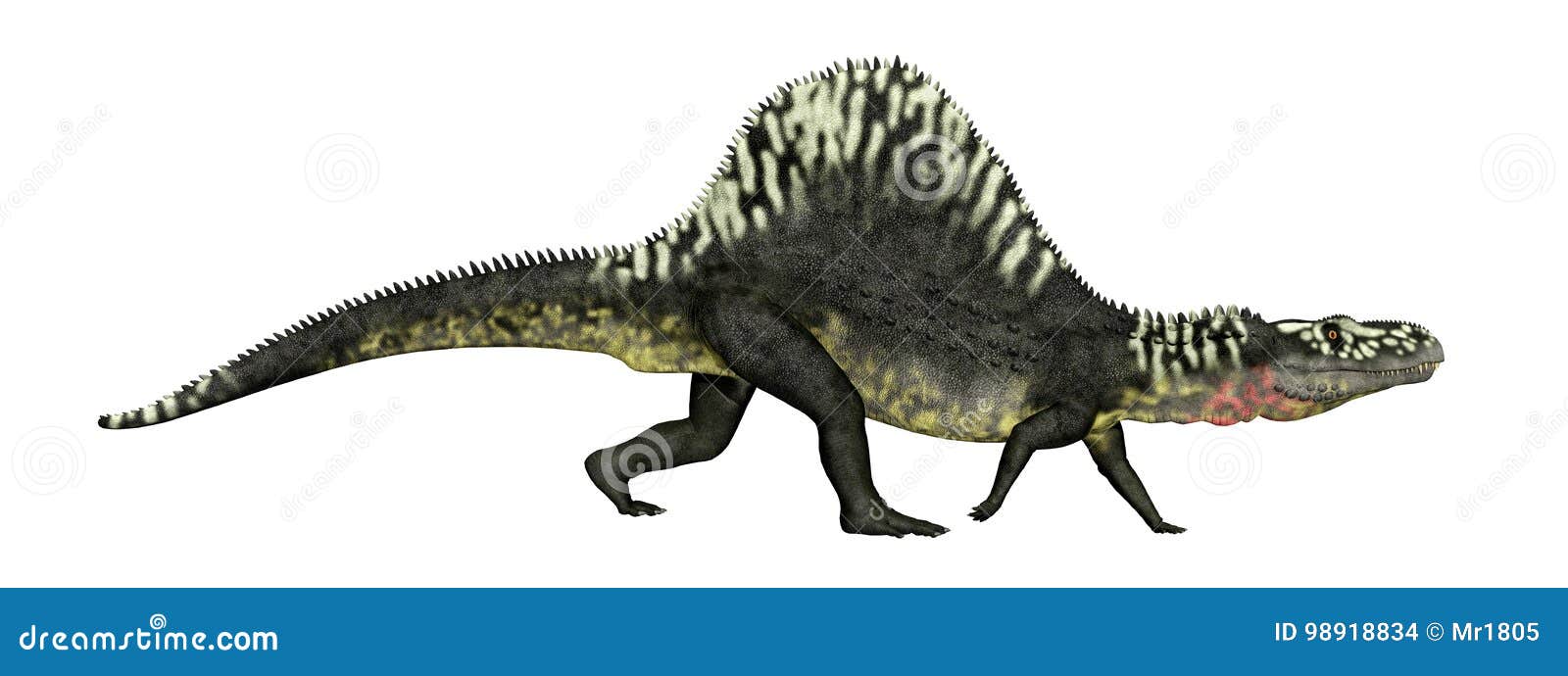 Archosaur Arizonasaurus Royalty-Free Illustration | CartoonDealer.com ...