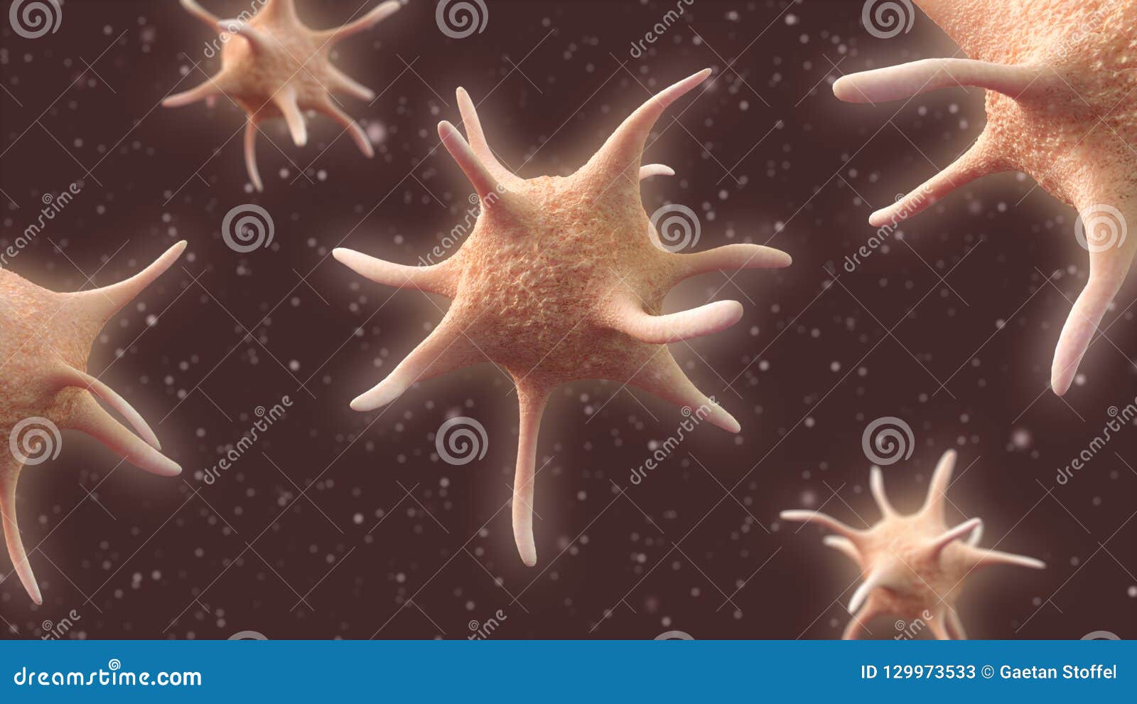 3D Illustration of Blood Platelet Stock Illustration - Illustration of ...