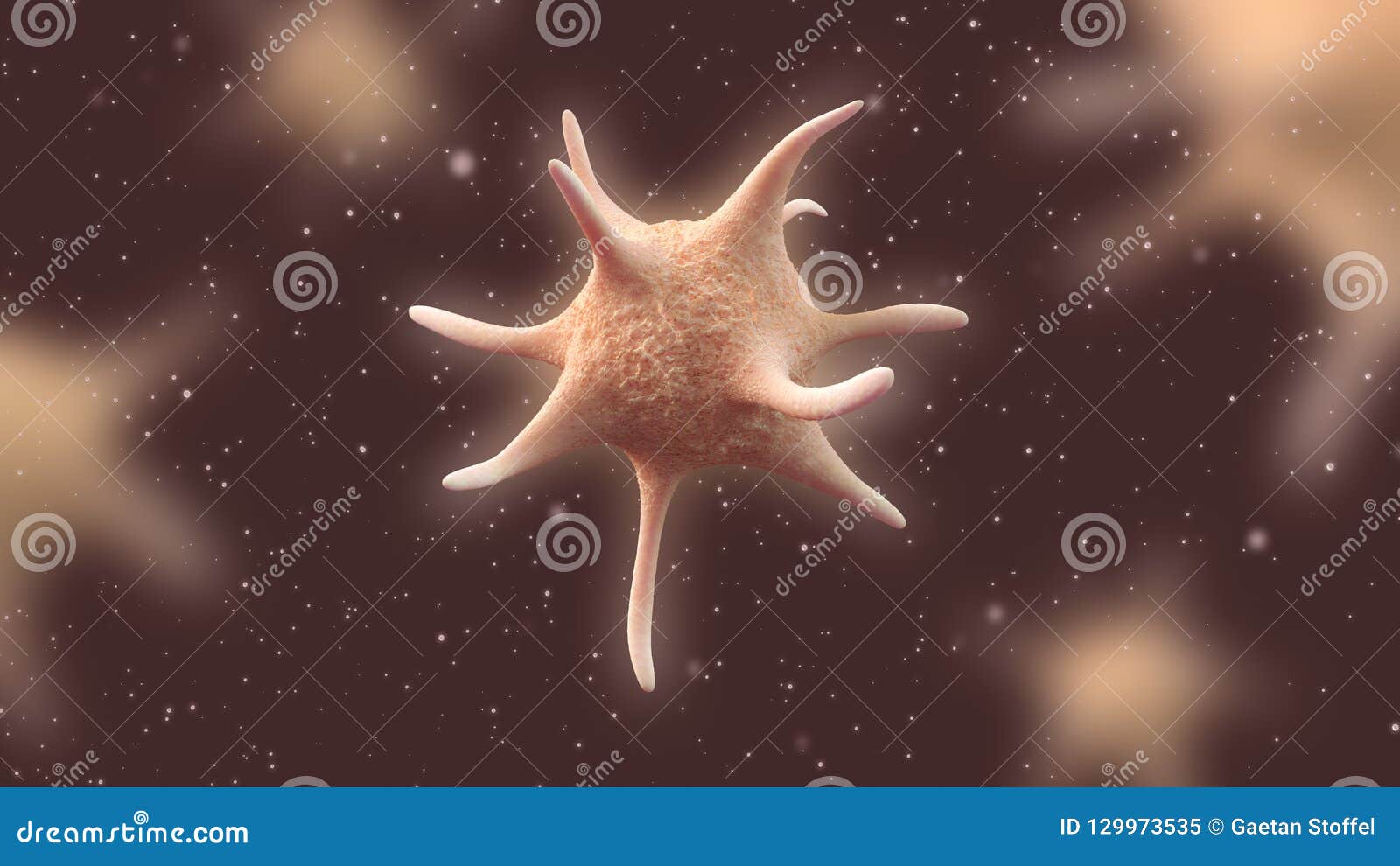3D Illustration of Blood Platelet Stock Illustration - Illustration of ...