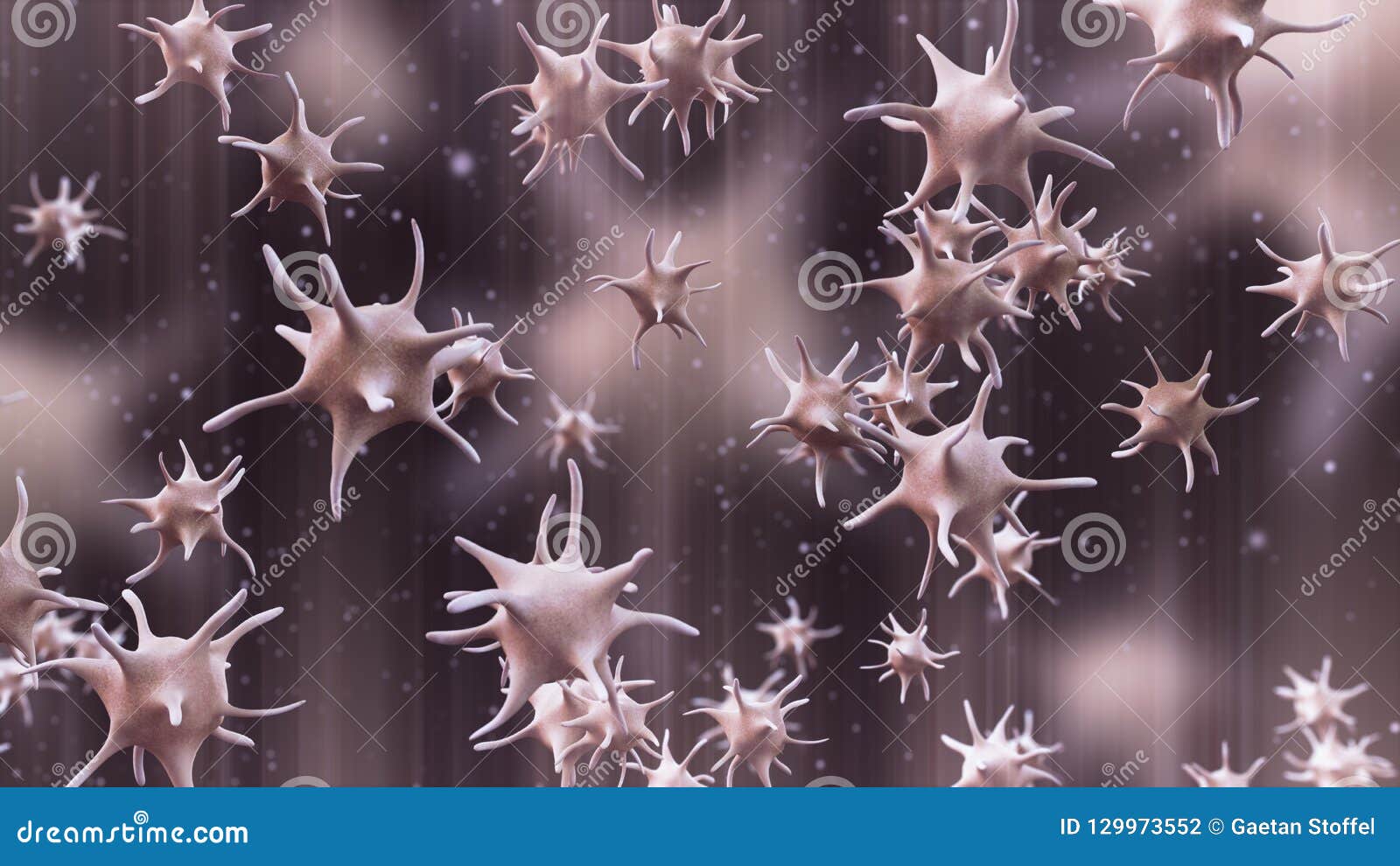 3D Illustration of Blood Platelet Stock Illustration - Illustration of ...