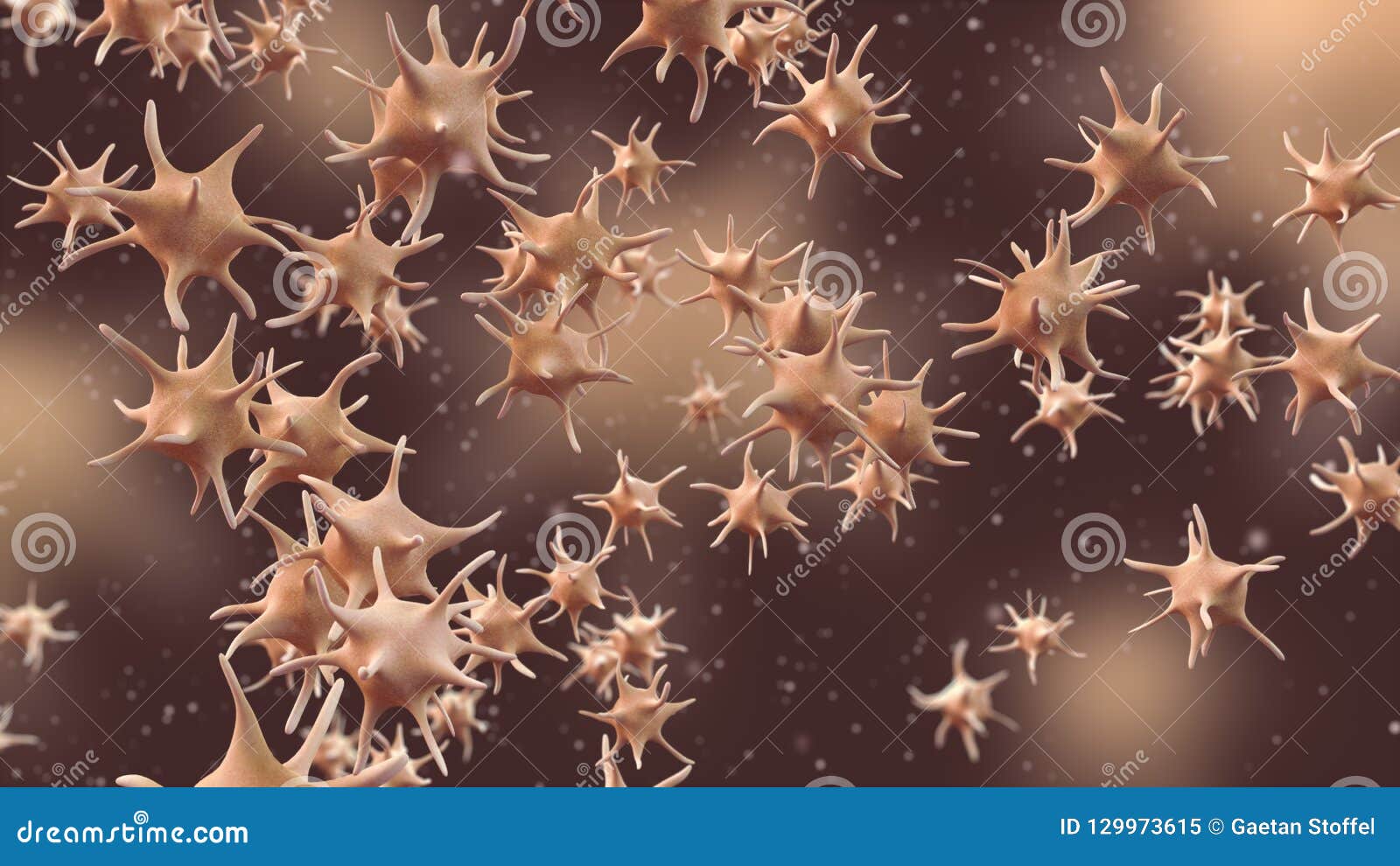 3D Illustration of Blood Platelet Stock Illustration - Illustration of ...