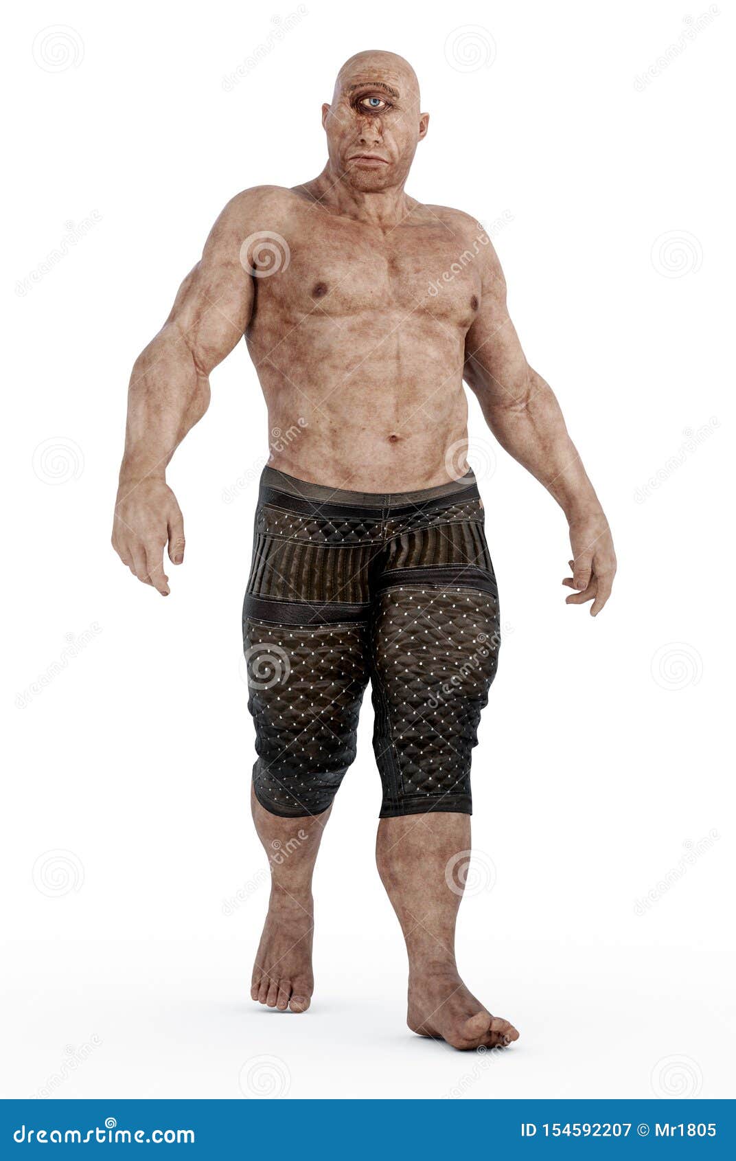 Odyssey Polyphemus Titan Attacked By Odysseus Greek Myth Cartoon Vector ...