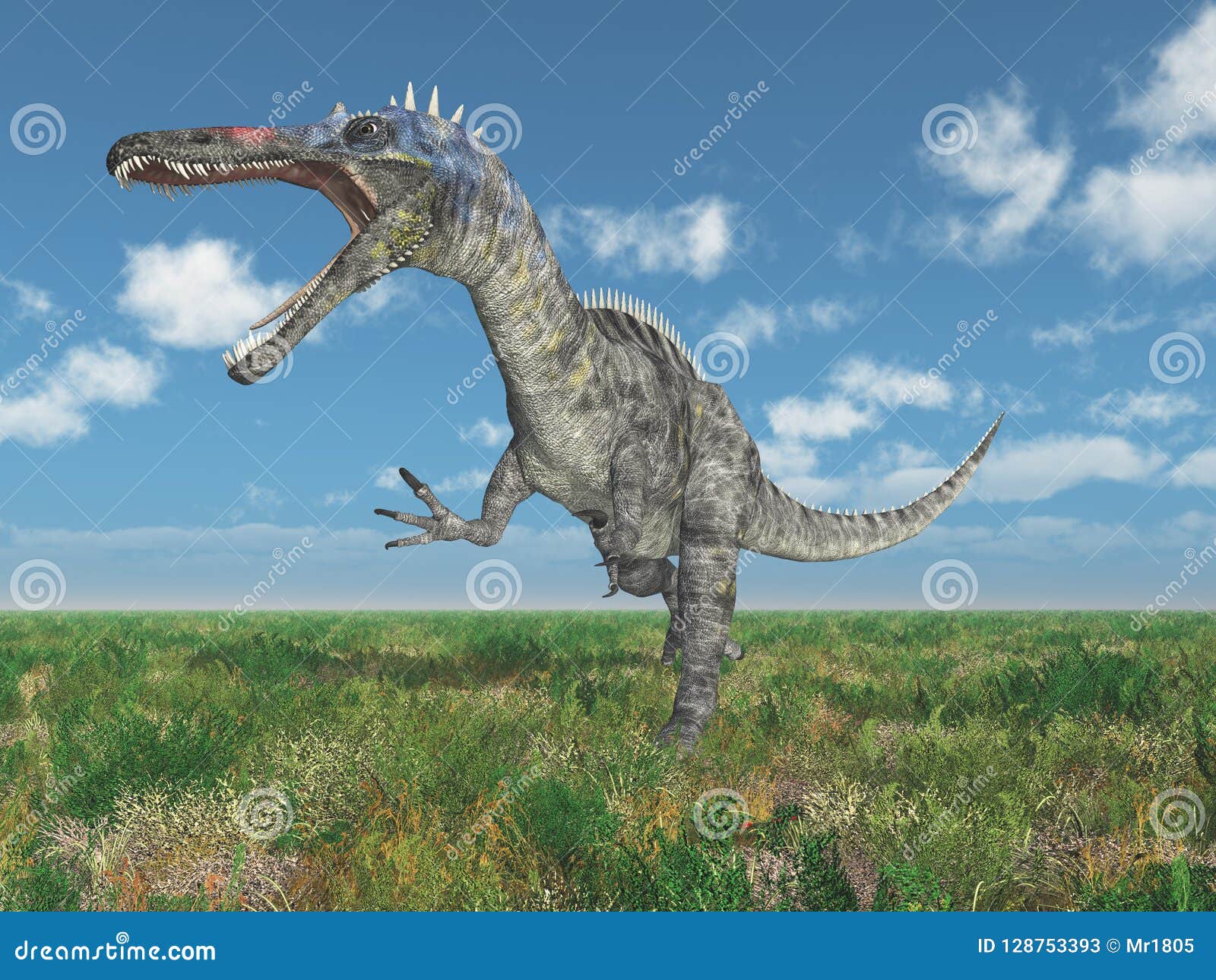 Dinosaur Suchomimus Royalty-Free Stock Photography | CartoonDealer.com ...