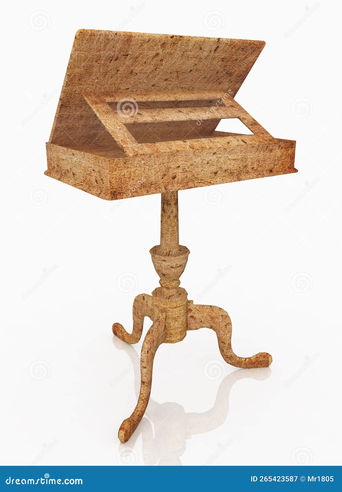 Drafting Table Old Fashioned Royalty-Free Illustration | CartoonDealer ...