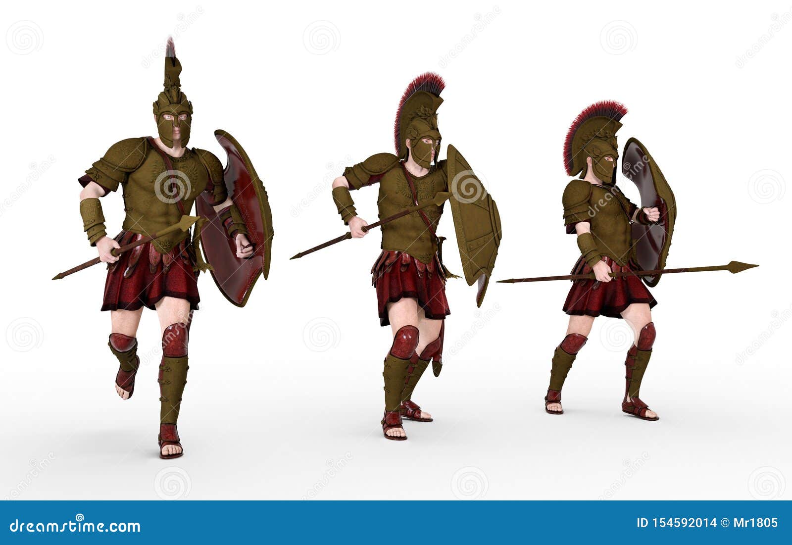 Warriors On The Ancient Greece Kylix Drinking Cup Vector Illustration ...