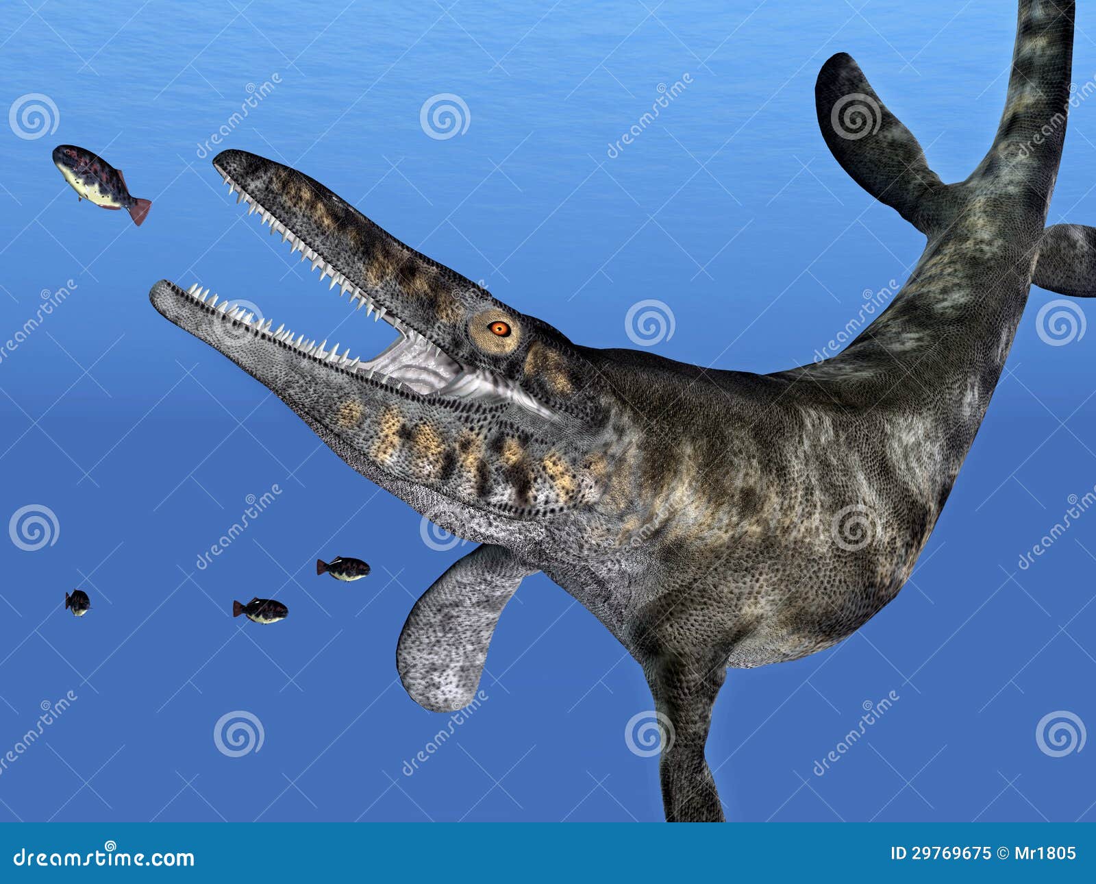 Tylosaurus Royalty-Free Cartoon | CartoonDealer.com #31242317