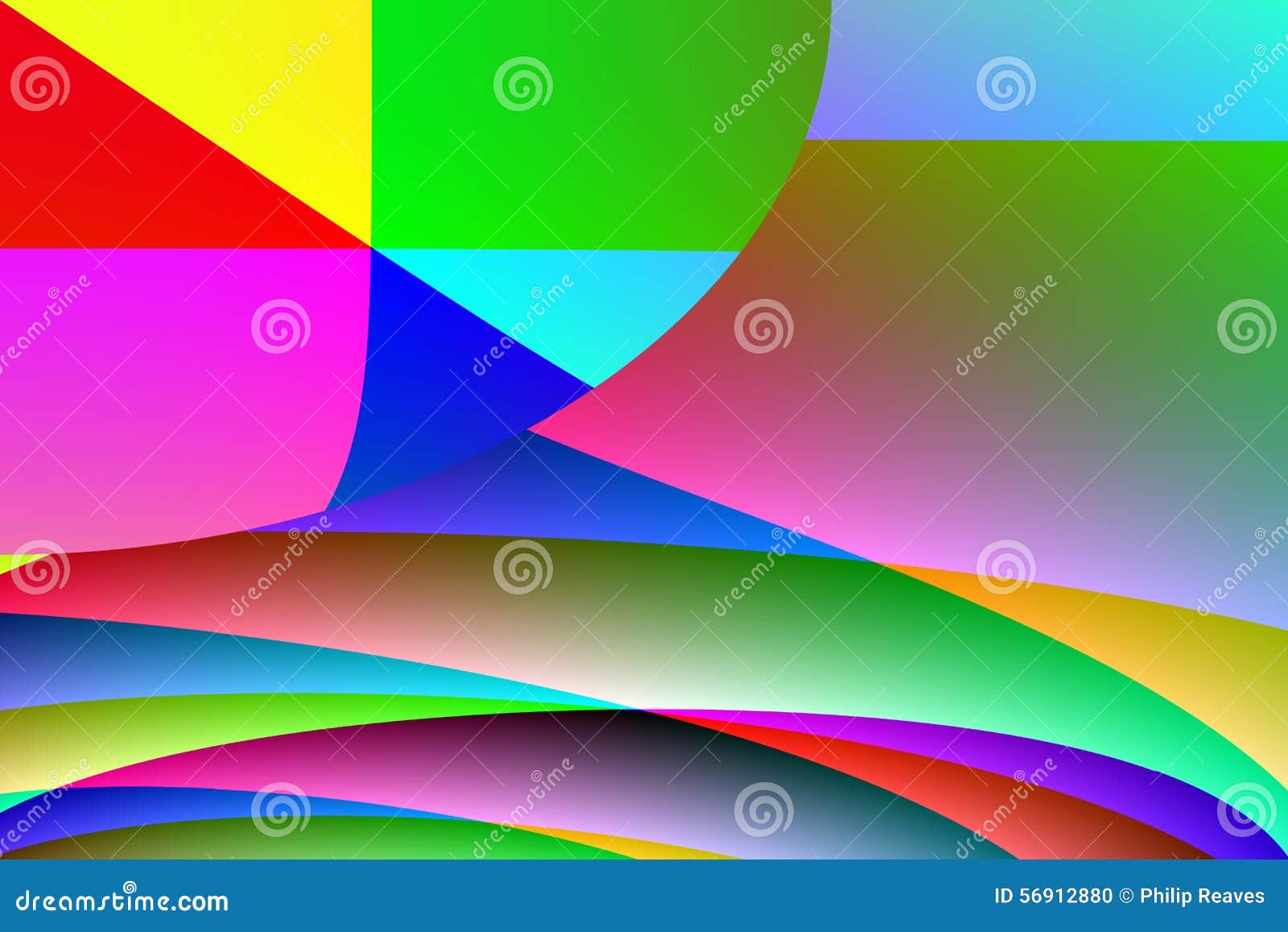 Computer Generated Desktop Backgrounds Stock Photo - Image of collage ...