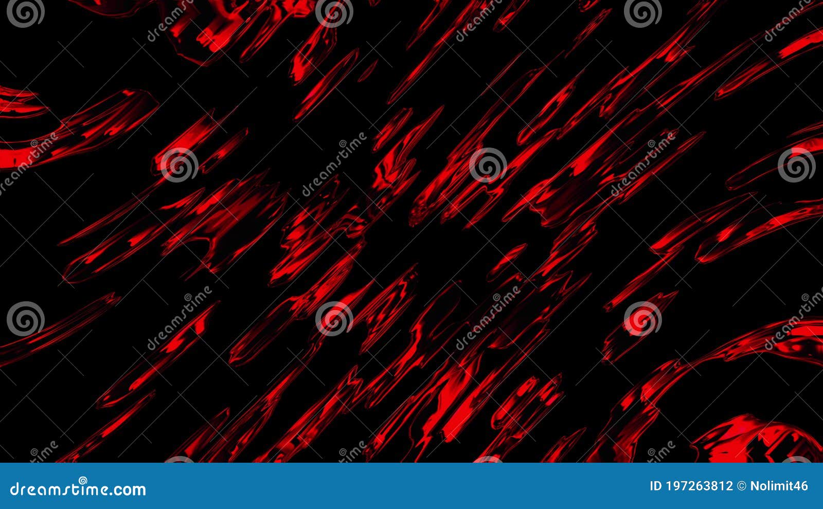 Computer Generated the Effect of Flying Water Sprays. 3d Rendering ...
