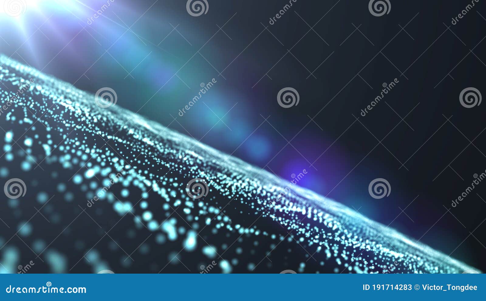 Computer Generated Graphics 3 D. Tech Background. Stock Image - Image ...