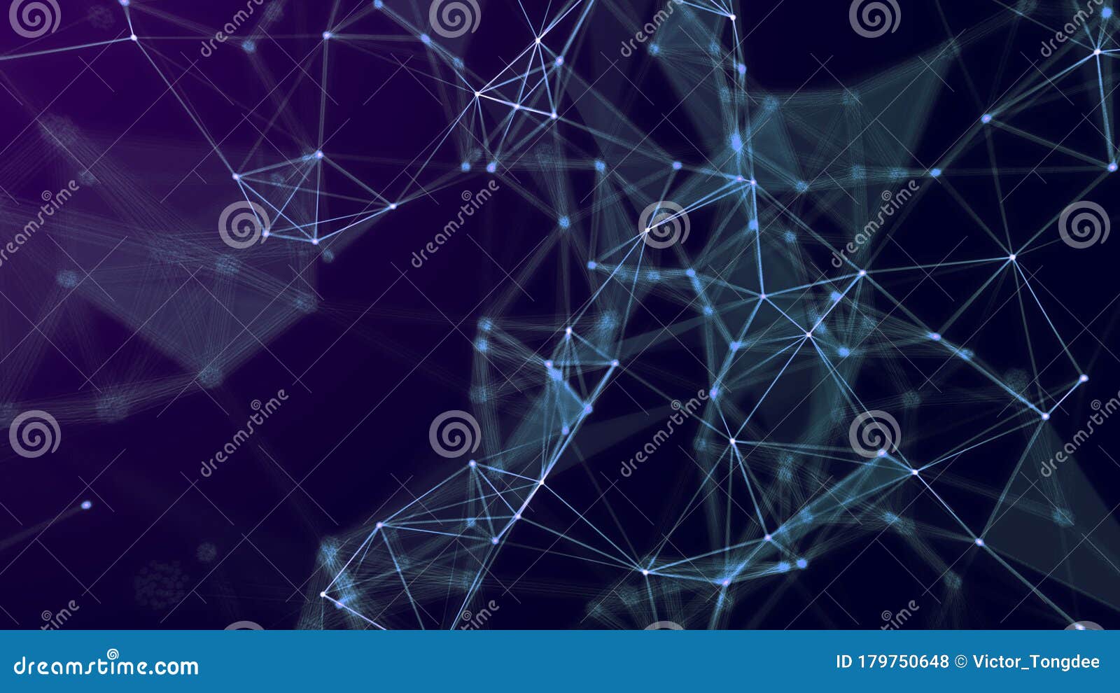 Computer Generated Graphics. Tech Background. Stock Illustration ...