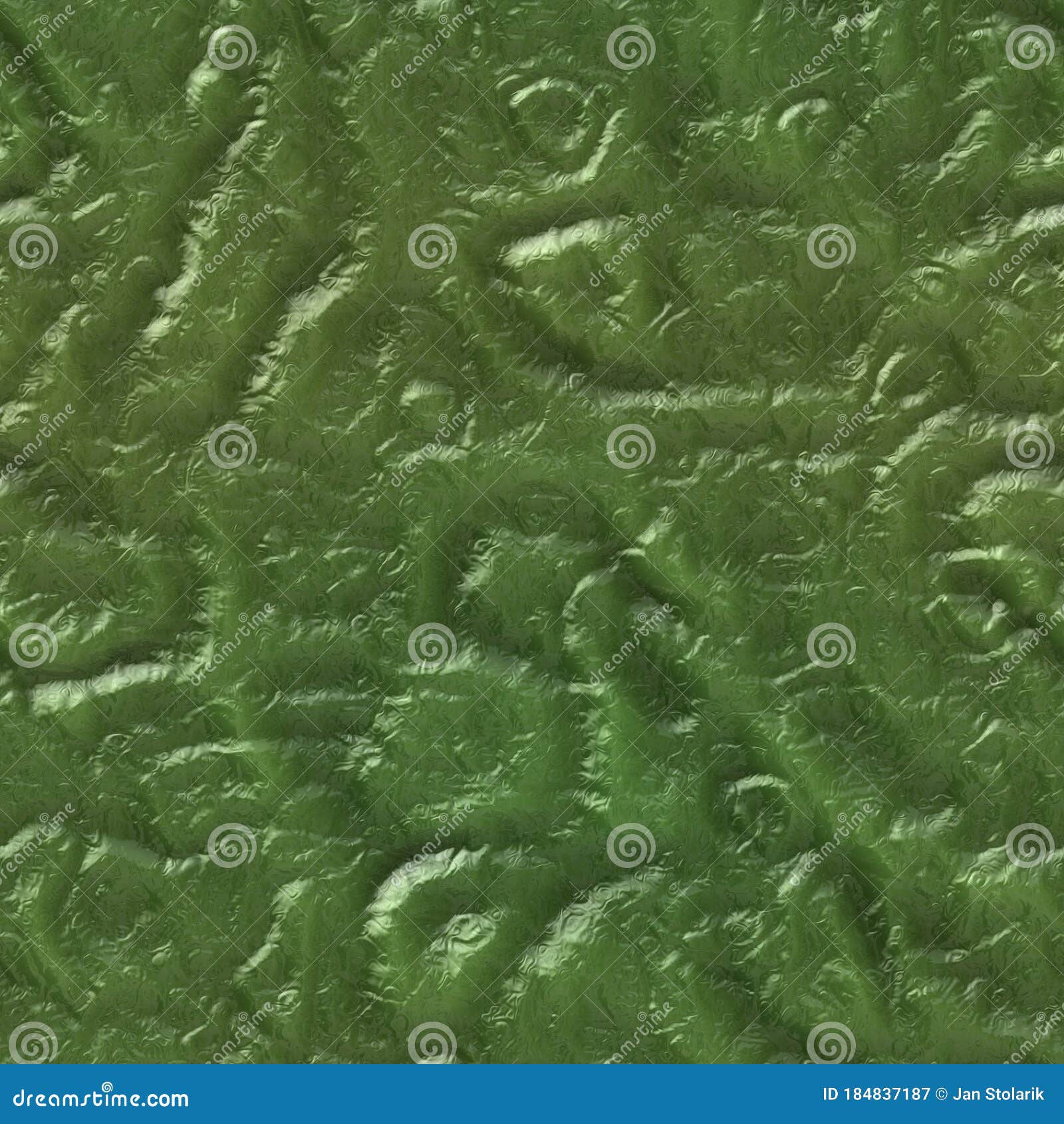 Green Seamless Alien Skin Texture Stock Illustration - Illustration of ...