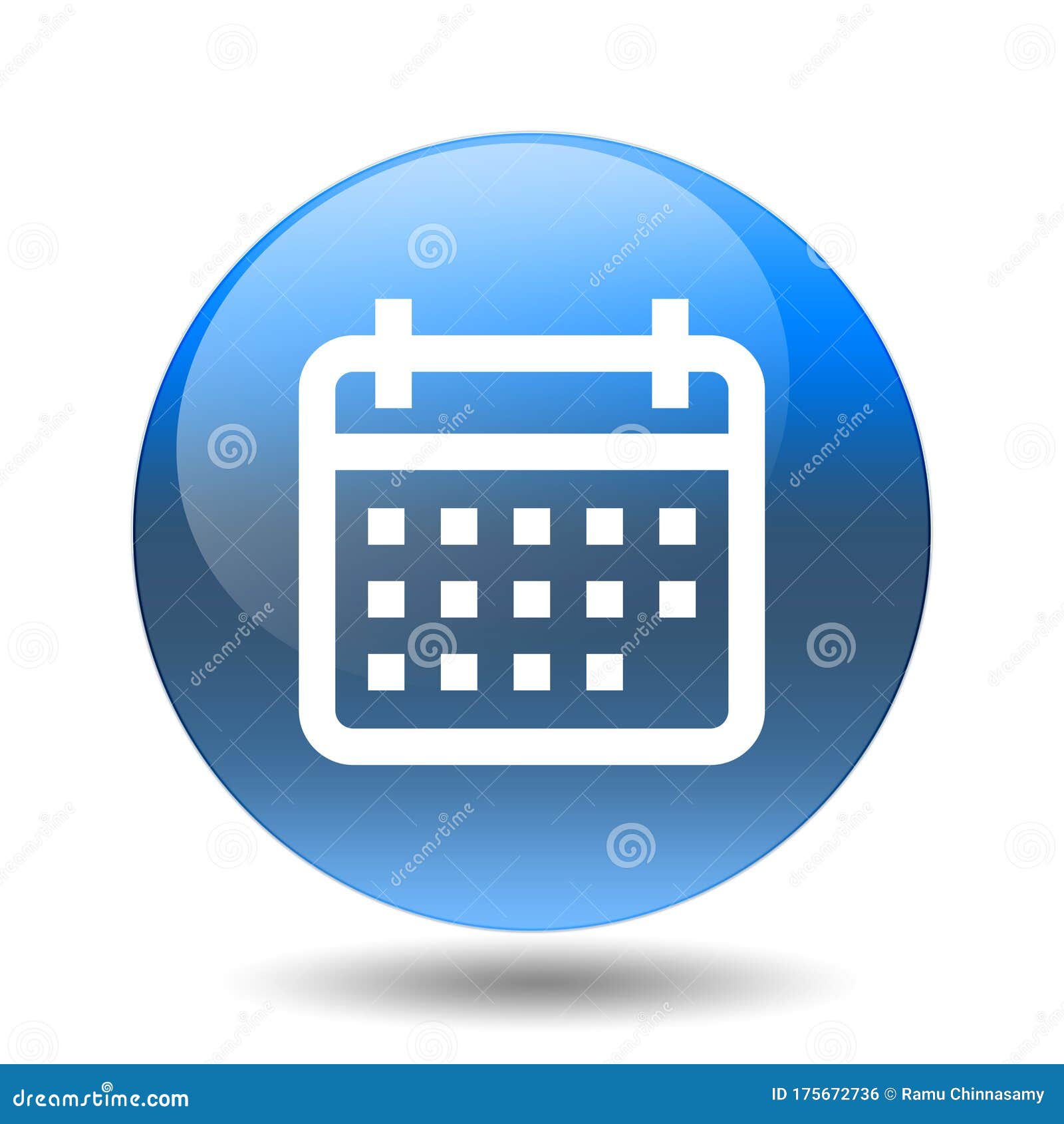 Calendar icon button stock illustration. Illustration of abstract ...