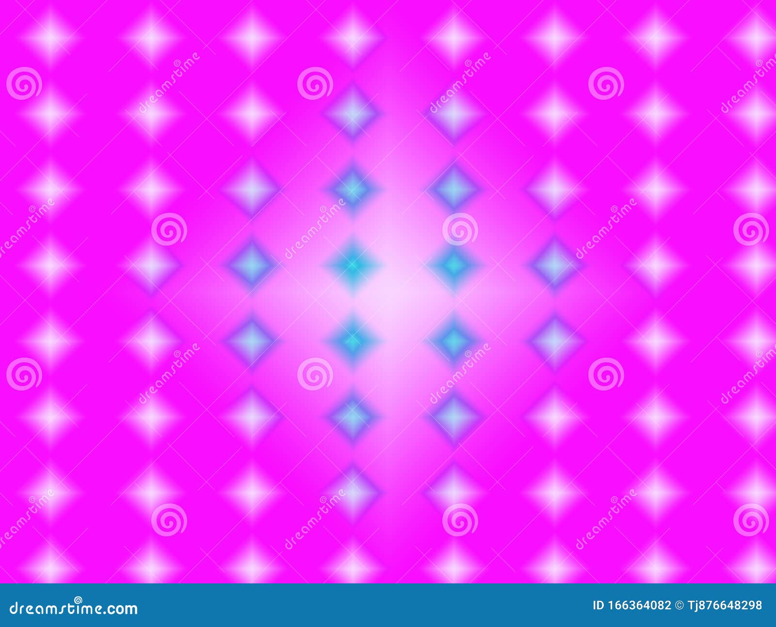 Computer Generated Illustration Featuring a Simple Geometric Rhomboid ...