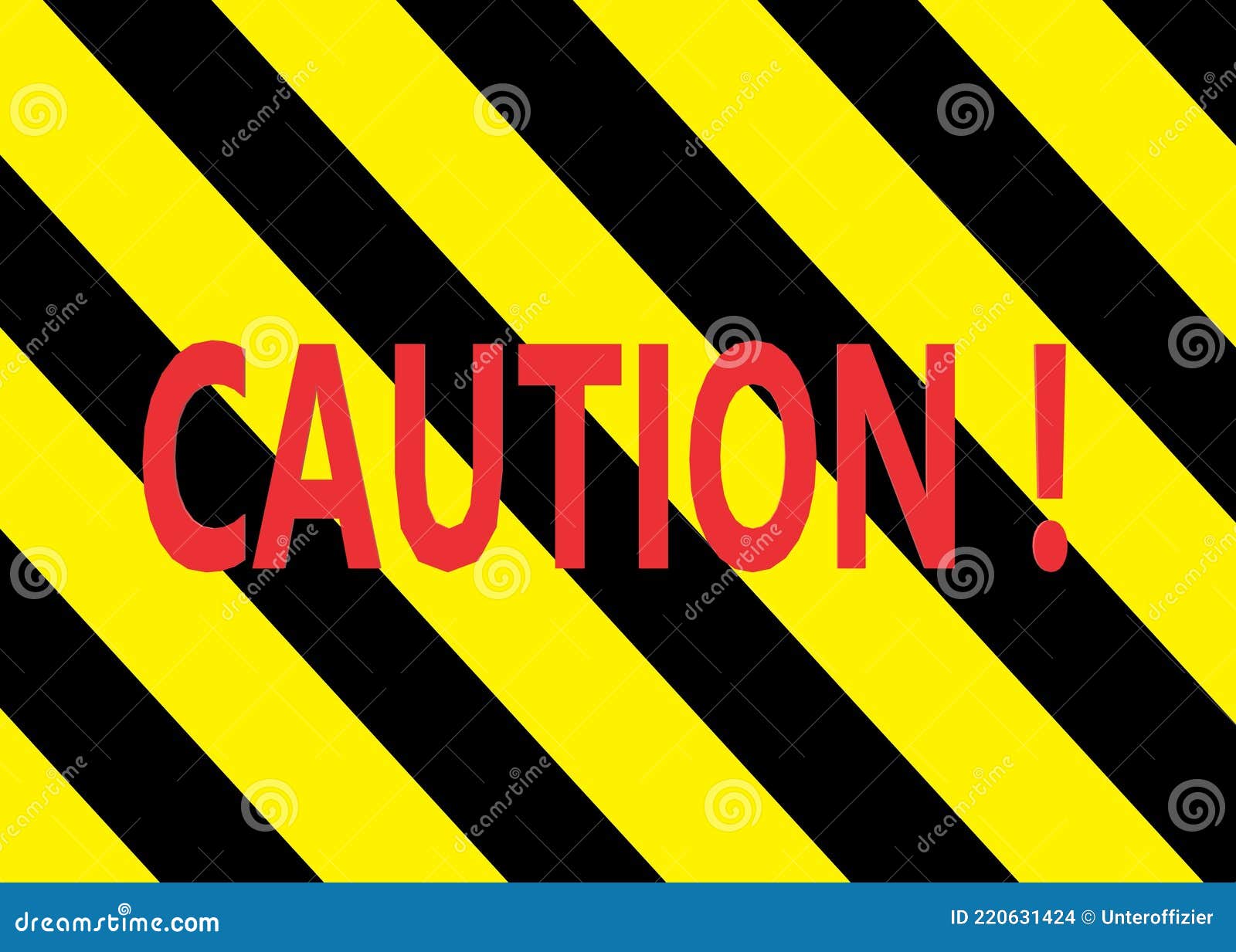 A Backdrop of Bright Yellow and Black Stripes Sign with the Word ...