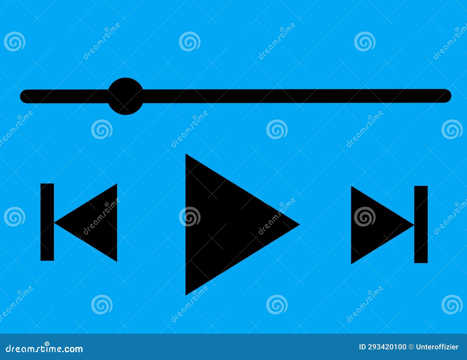 The Playback Fast Forward Back Track And Track Playback Duration ...
