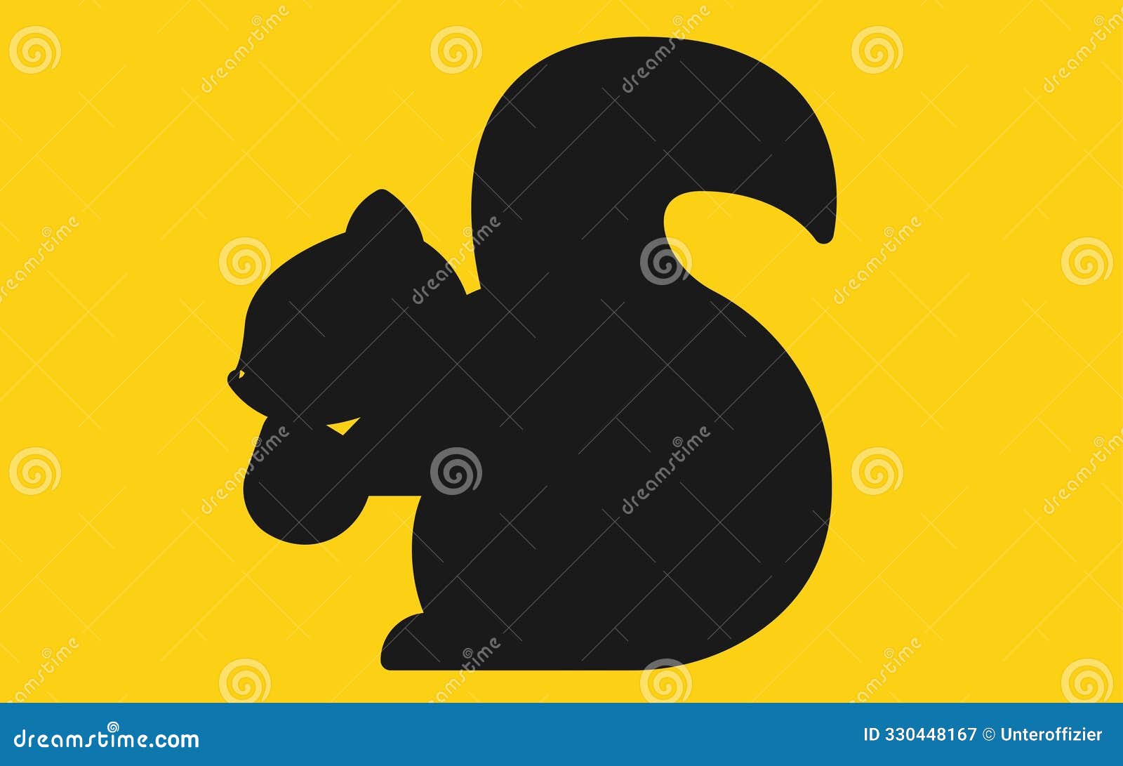 Squirrel Silhouette, Squirrel Clipart, Squirrel Icon, Squirrel Vector ...