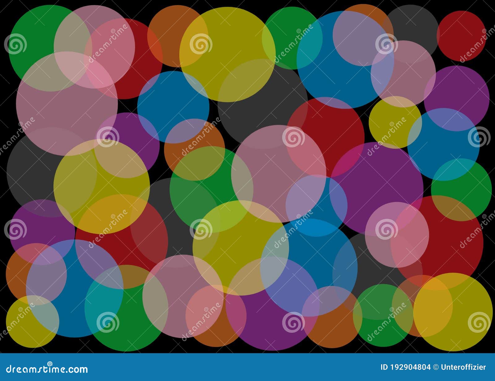 Translucent Overlapping Mandala: Adult Coloring Page With Floral ...