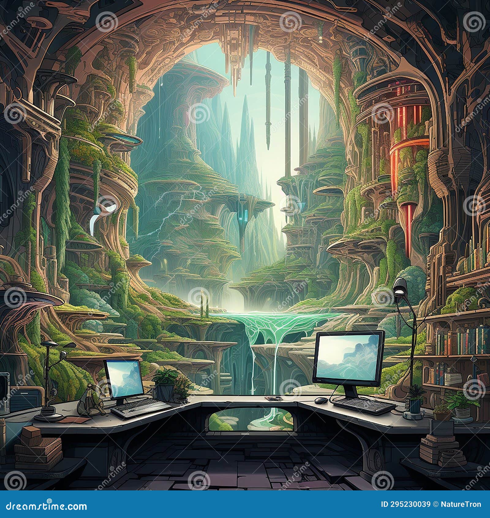 Computer Generated Image of a Computer Computer Generated Image ...