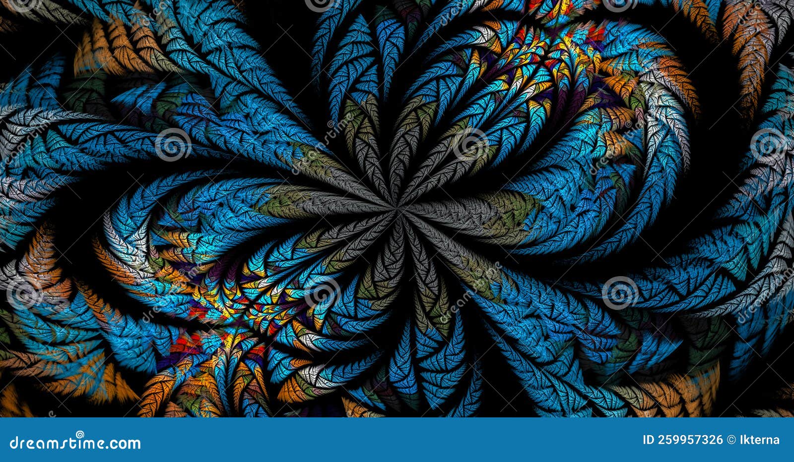 Computer Generated Image for Elegant Background or High Tech Design ...